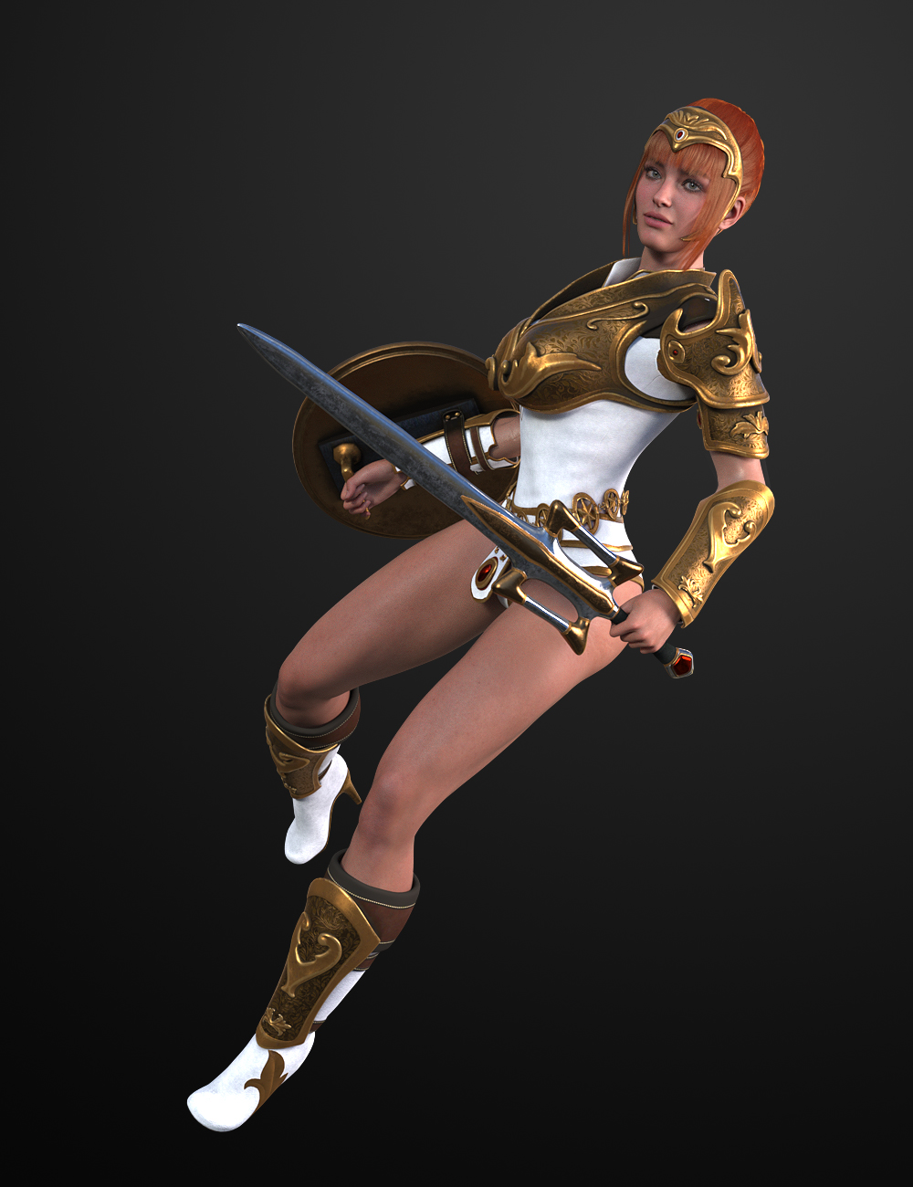 Shenha Fantasy Barbarian Bundle for Genesis 8, 8.1 & 9 Females | Daz 3D