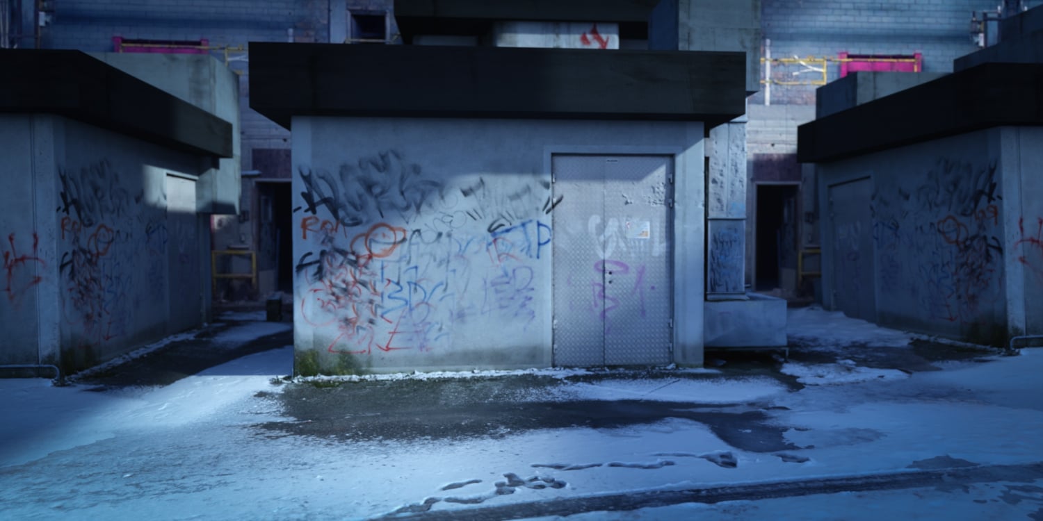 Graffiti Vignette 2 | Daz 3D