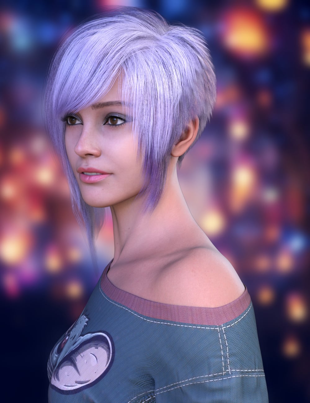 dForce Hadley Hair for Genesis 9 | Daz 3D