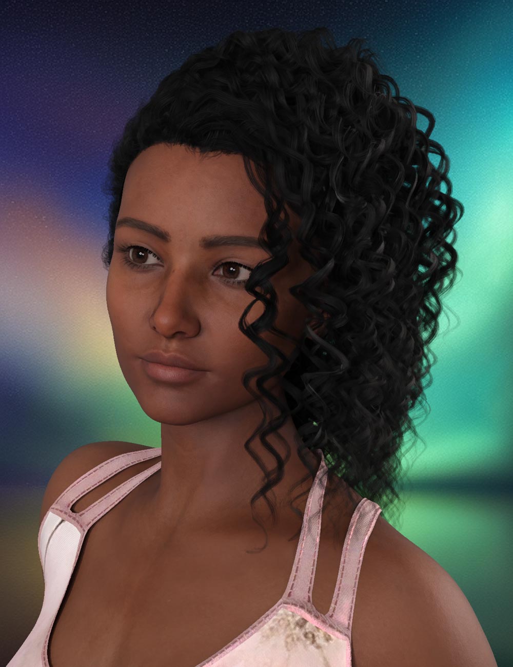 Slade Hair For Genesis 9 and 8 | Daz 3D