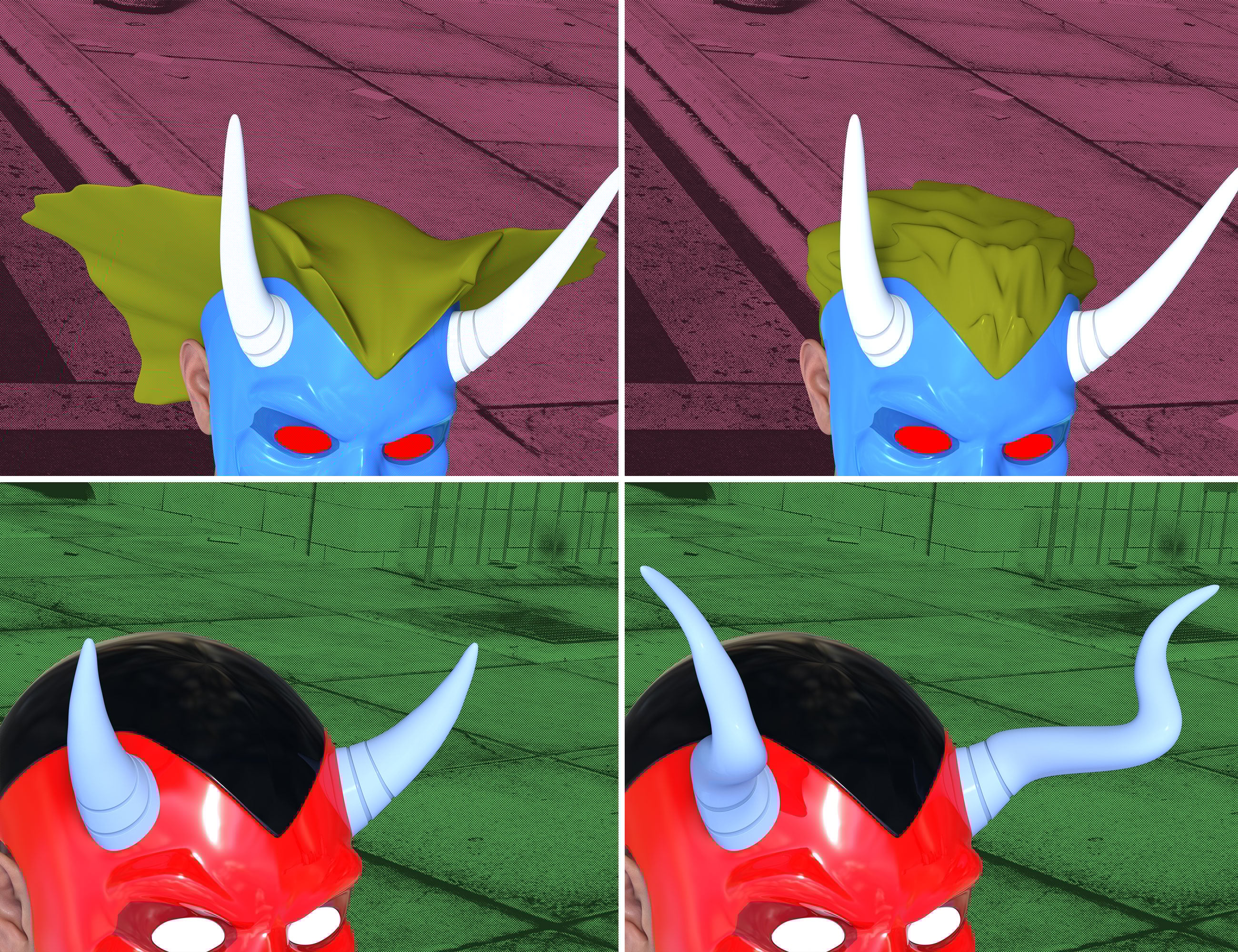 Mask 017 MMKBProp | Daz 3D