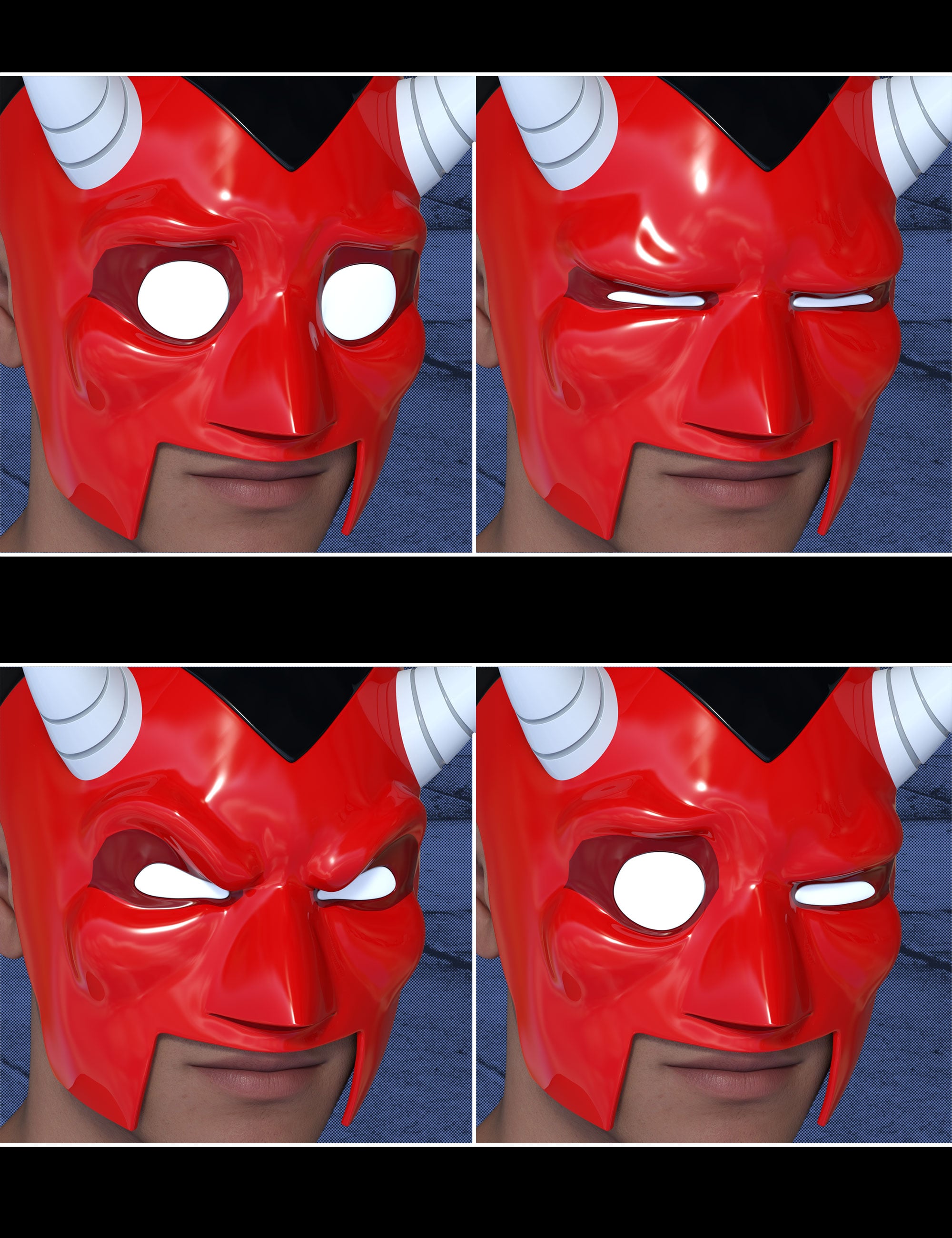 Mask 017 MMKBProp | Daz 3D