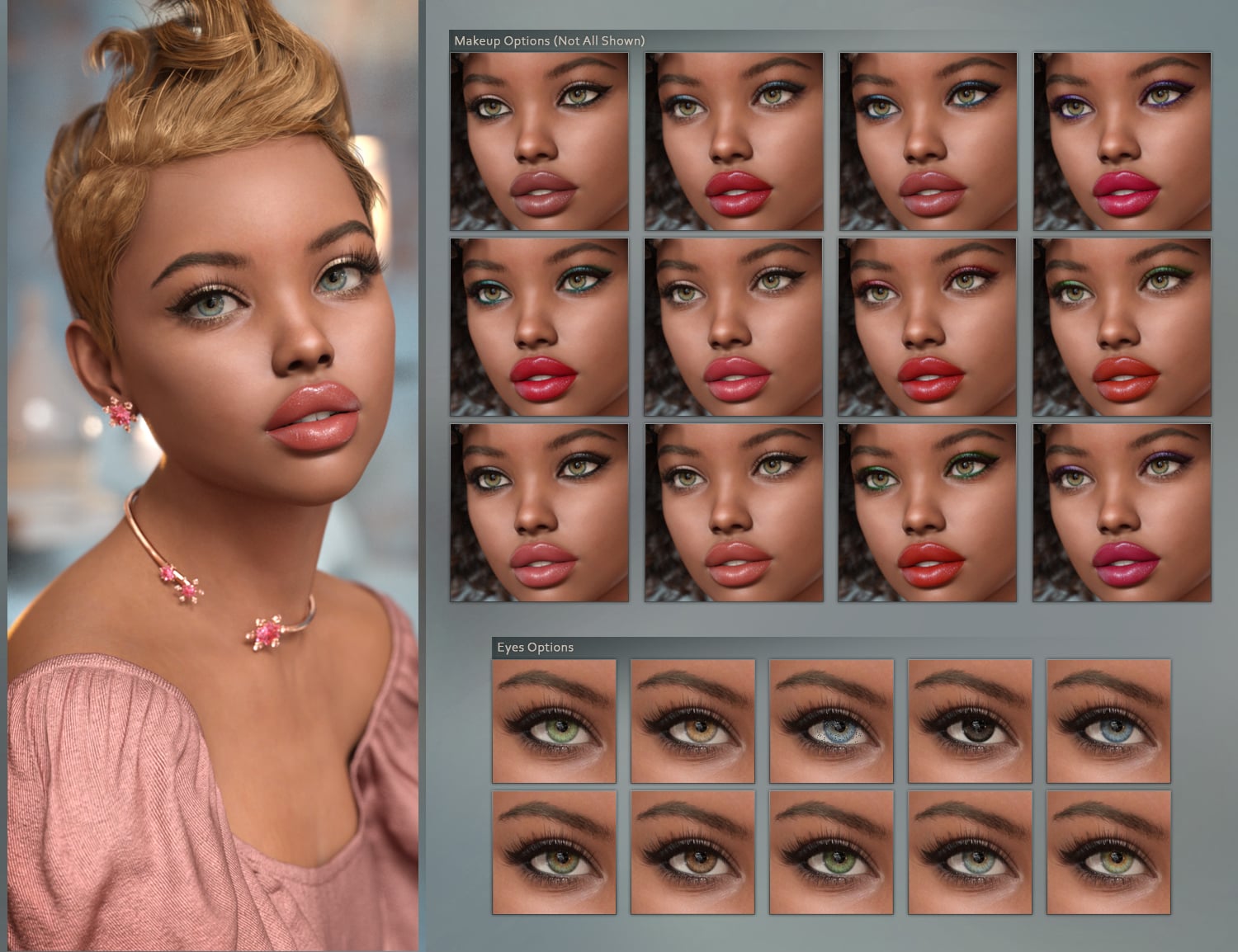 Addy Natalee and Expressions for Genesis 9 | Daz 3D