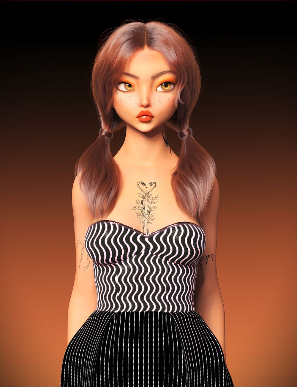 FPD Ashleigh for Genesis 9 ⋆ Freebies Daz 3D