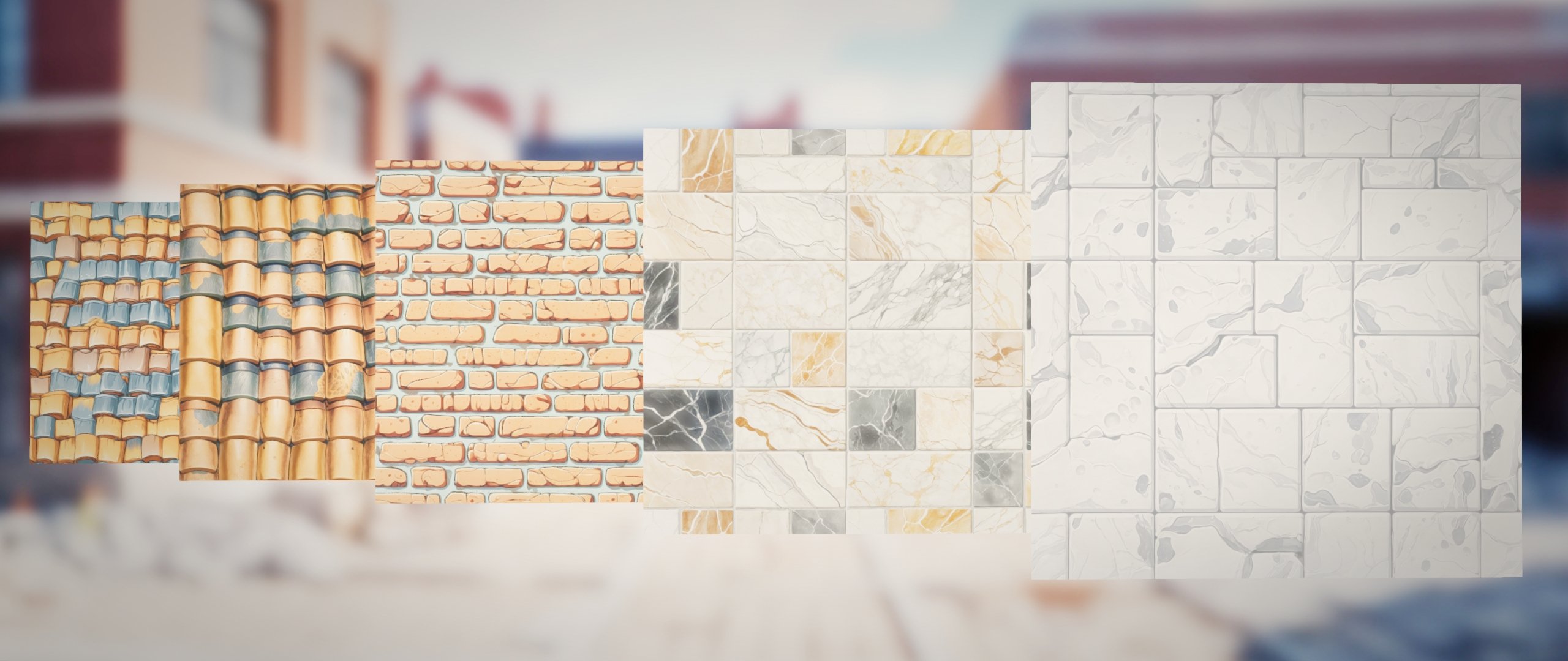 FilaToon Brick and Tile Shaders | Daz 3D
