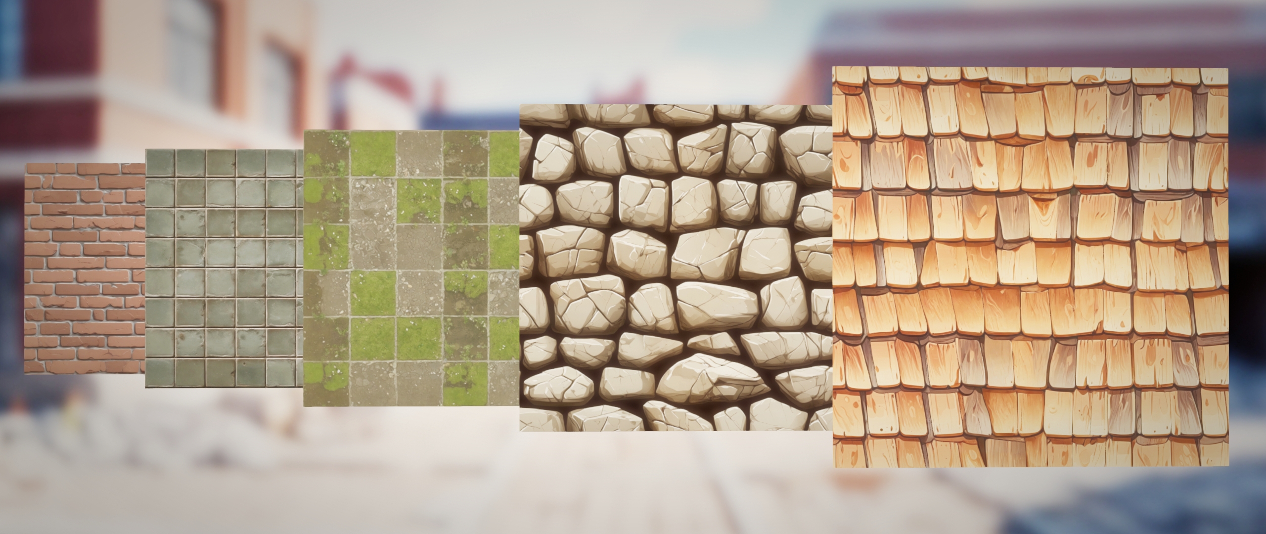FilaToon Brick and Tile Shaders | Daz 3D