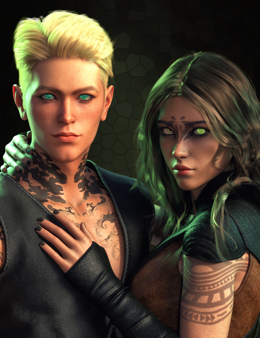 FPE Jewel Eyes for Genesis 9 | Daz 3D