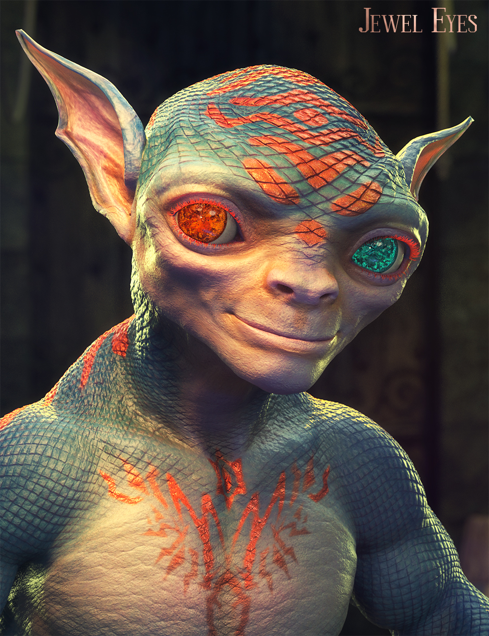 FPE Jewel Eyes for Genesis 9 | Daz 3D