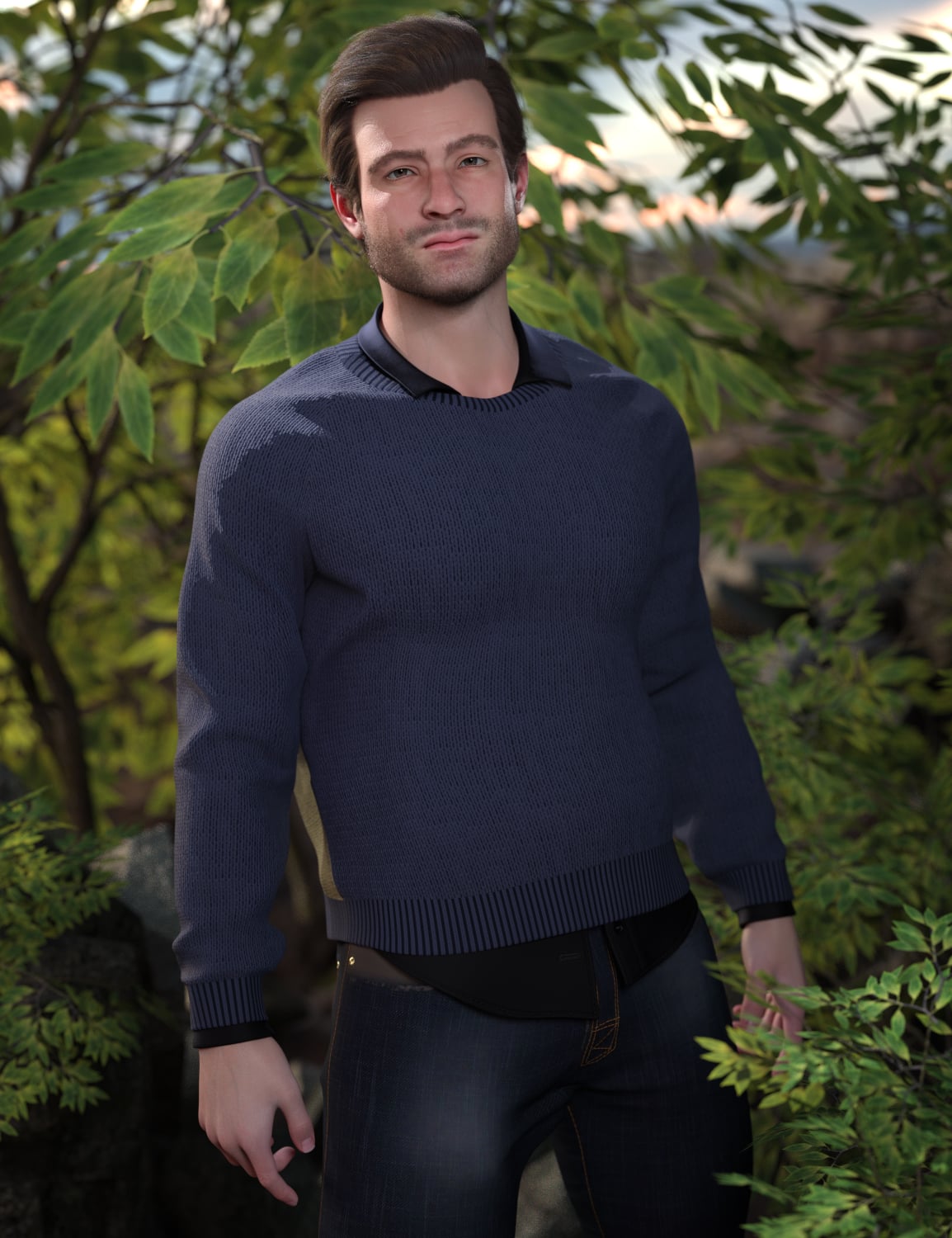 CGI Frederic for Genesis 9 | Daz 3D