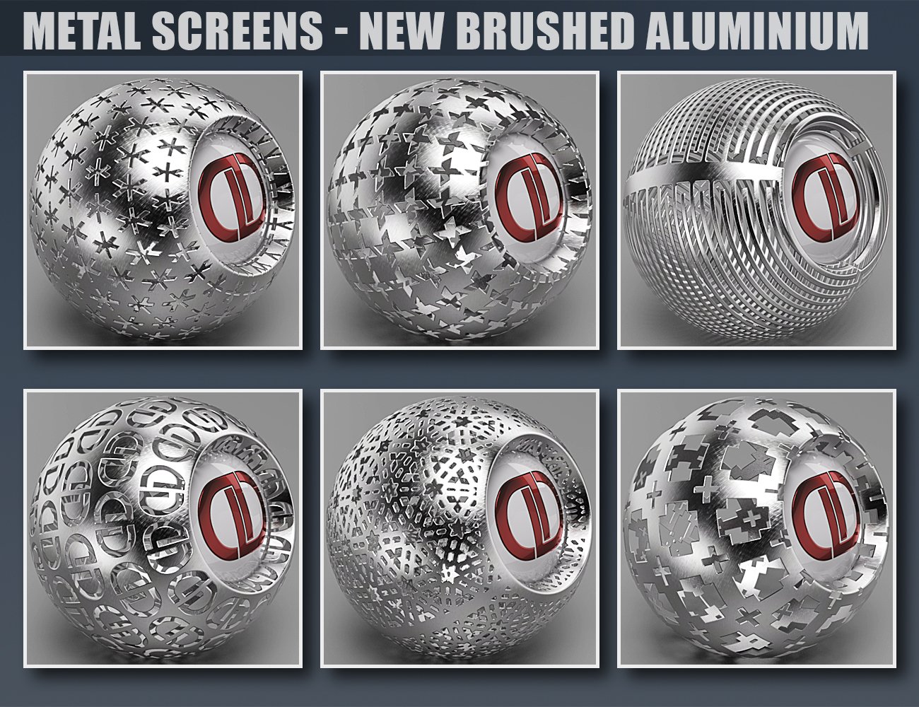 DD PBR Metal Screen Shaders for Iray | Daz 3D
