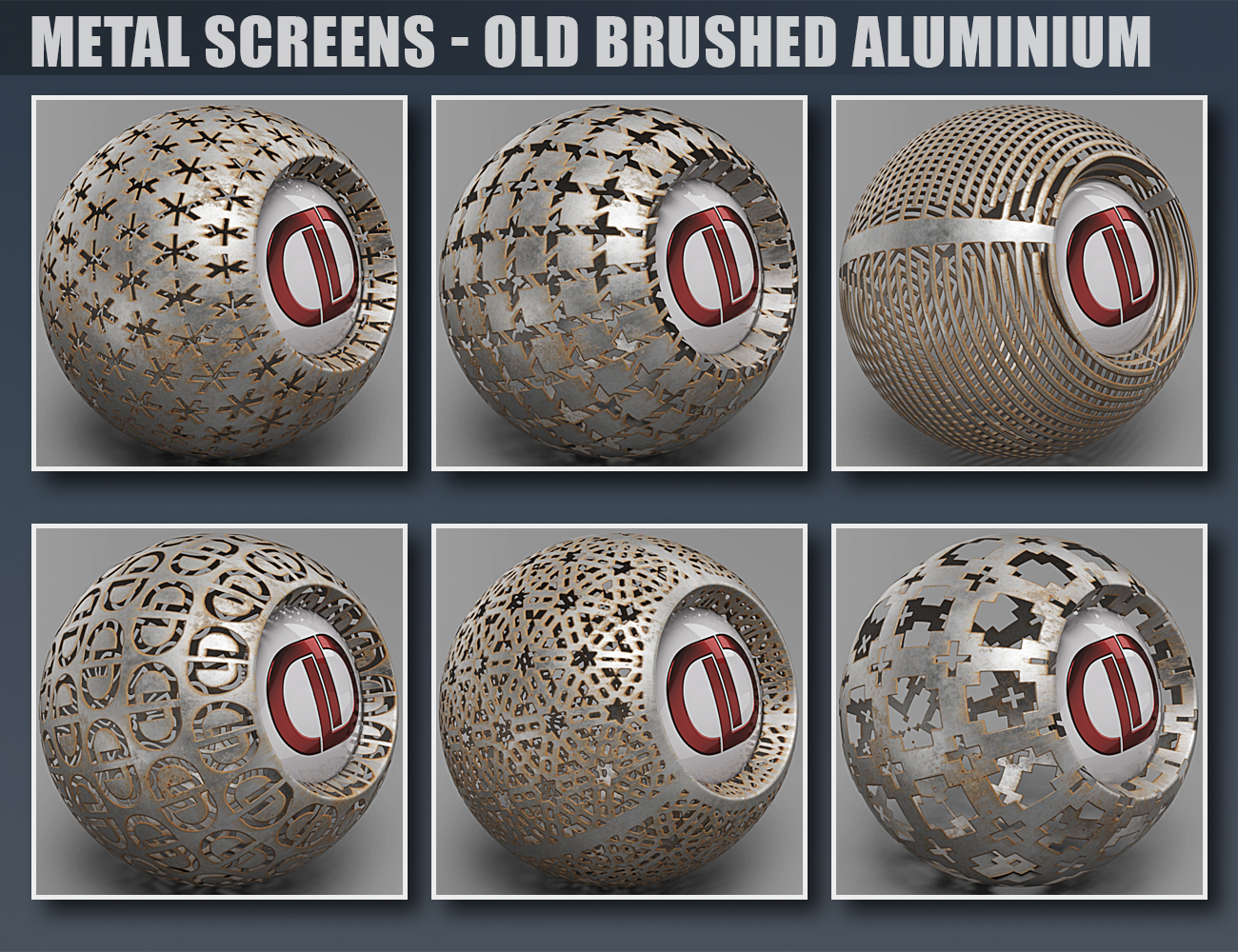 DD PBR Metal Screen Shaders for Iray | Daz 3D