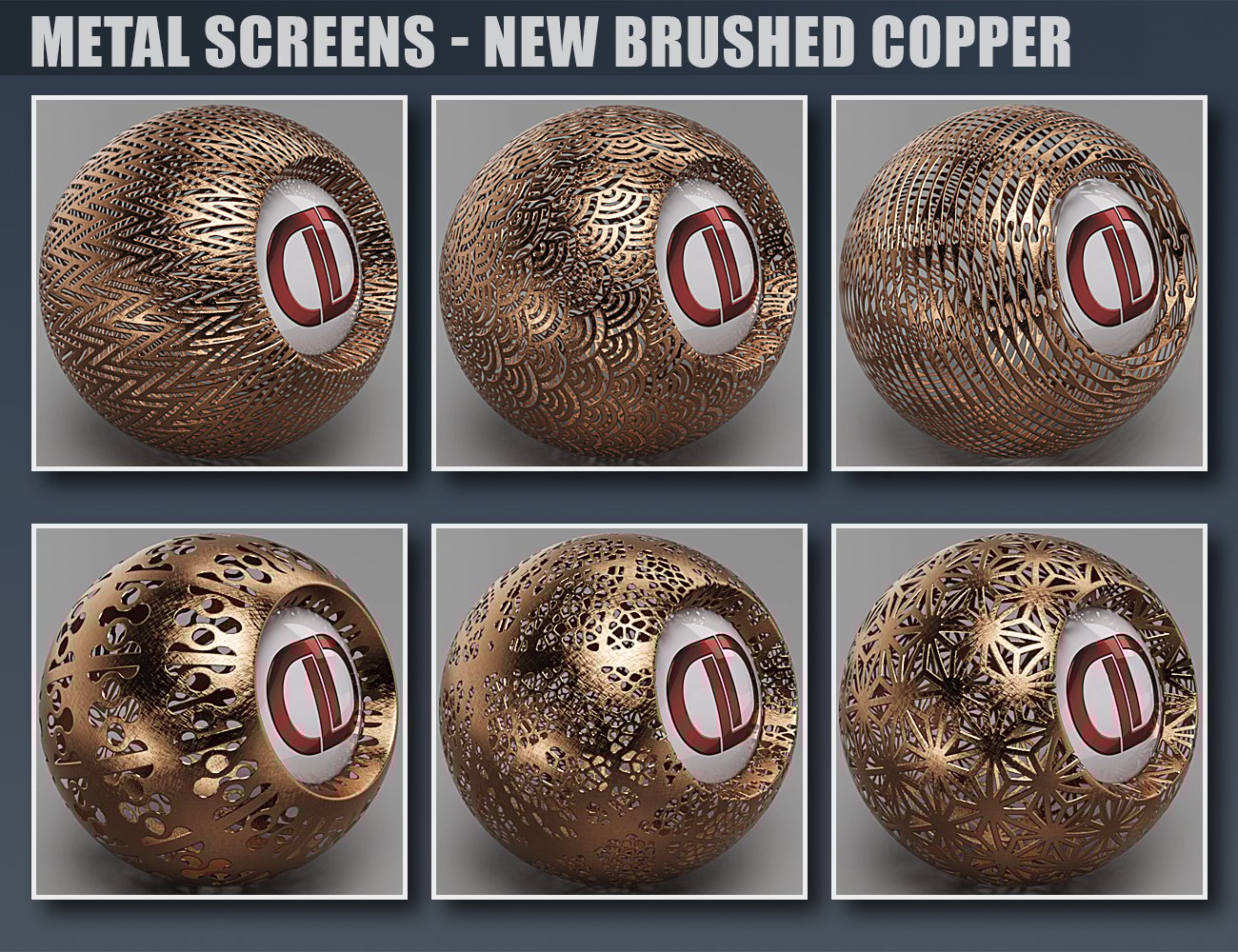 DD PBR Metal Screen Shaders for Iray Vol 2 | Daz 3D