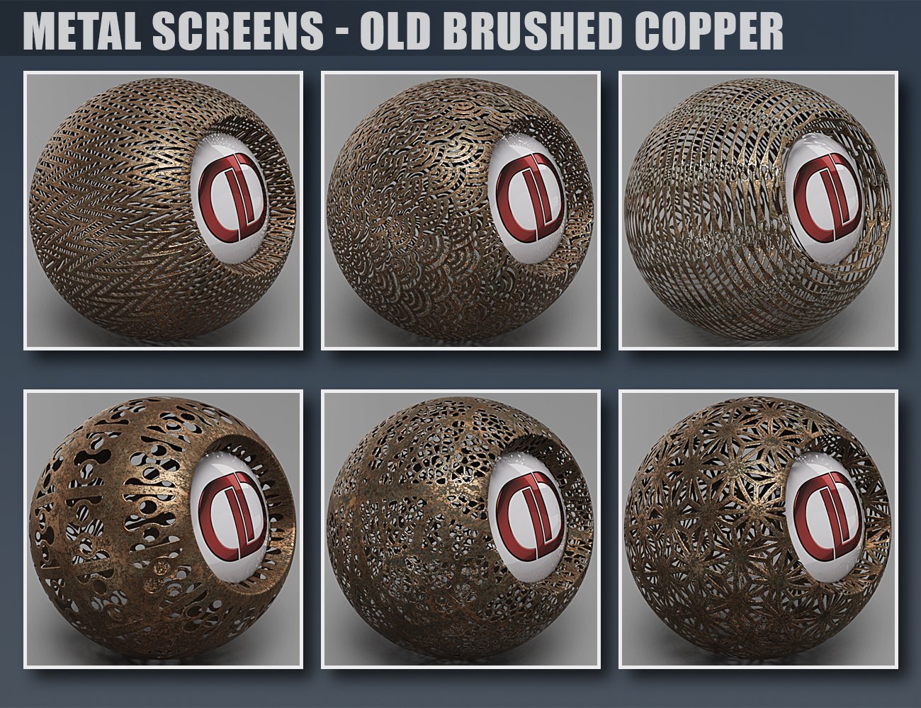 DD PBR Metal Screen Shaders for Iray Vol 2 | Daz 3D