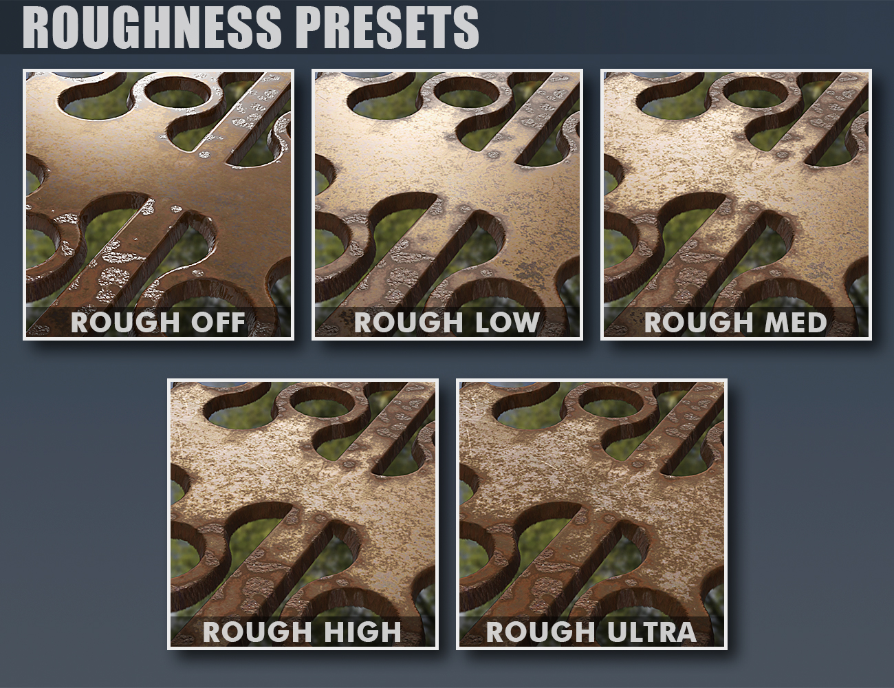 DD PBR Metal Screen Shaders for Iray Vol 2 | Daz 3D