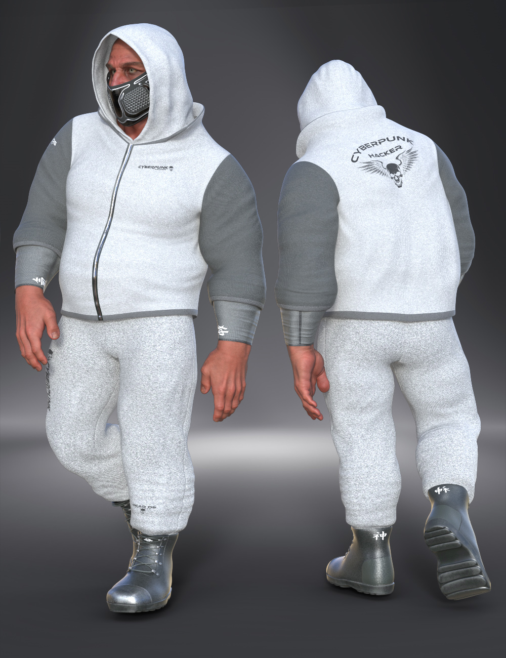 Cyberpunk Hacker for Geneis 9 | Daz 3D