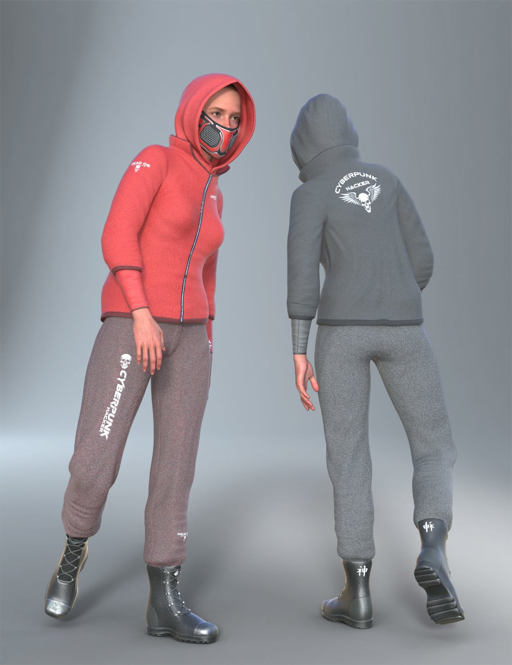 Cyberpunk Hacker for Geneis 9 | Daz 3D