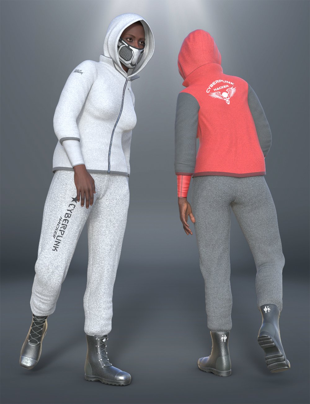 Cyberpunk Hacker for Geneis 9 | Daz 3D