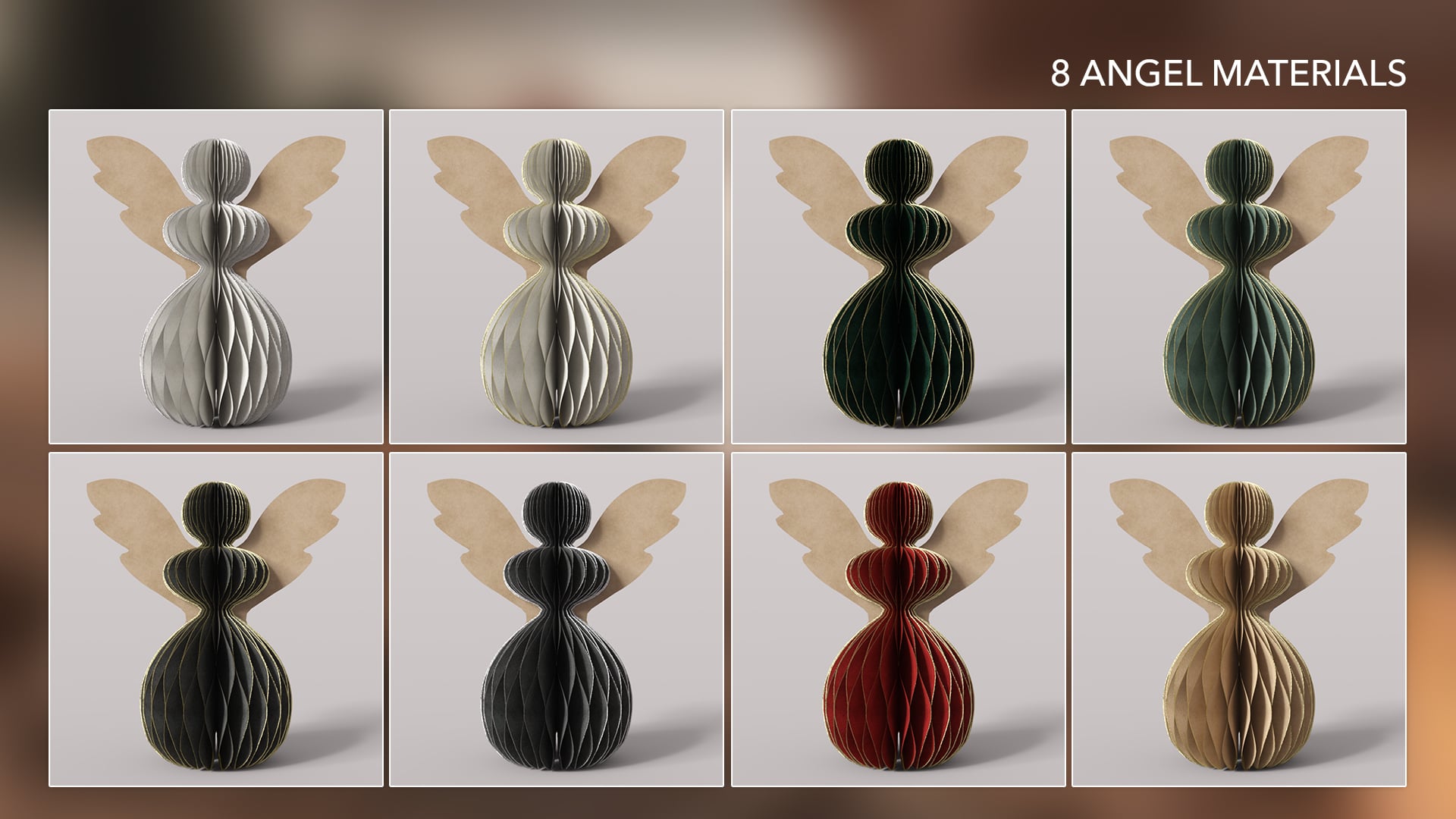 Paper Christmas Props | Daz 3D