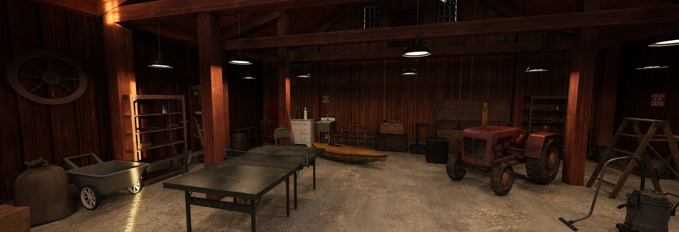 FG Farm Barn | Daz 3D