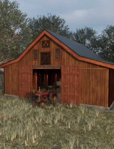 FG Farm Barn Bundle | Daz 3D