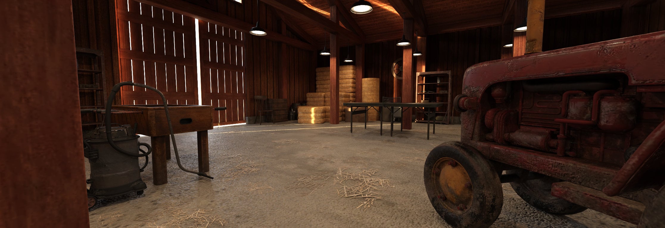 FG Farm Barn Bundle | Daz 3D