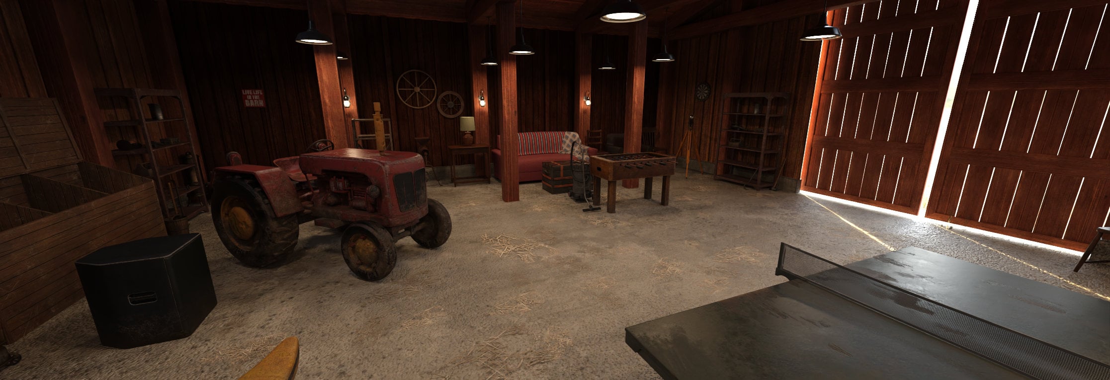 FG Farm Barn Bundle | Daz 3D