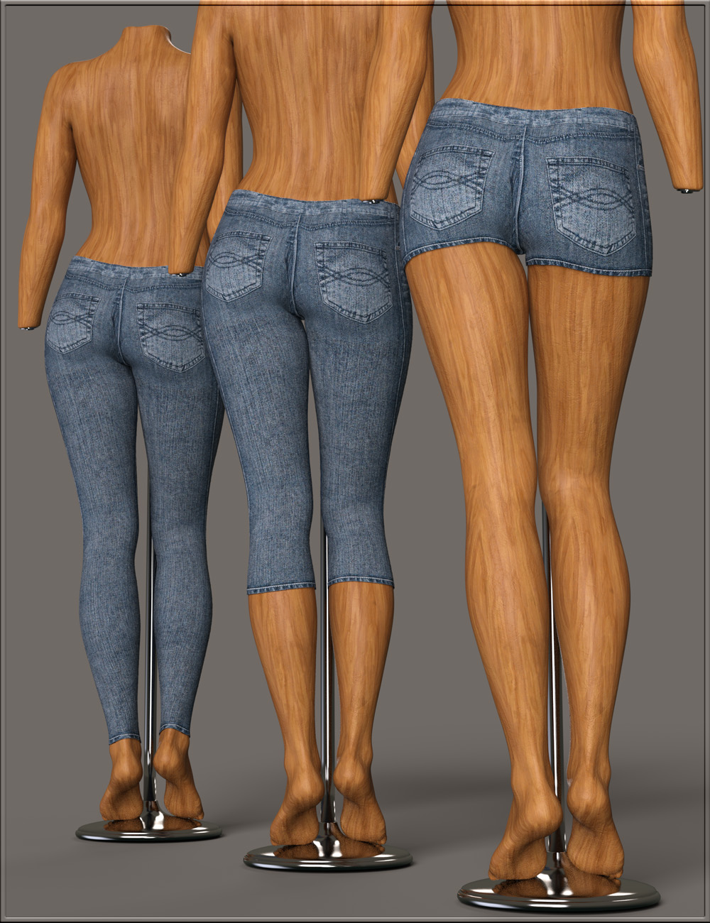 Sexy Skinz - Jeans and Things for Genesis 9 | Daz 3D