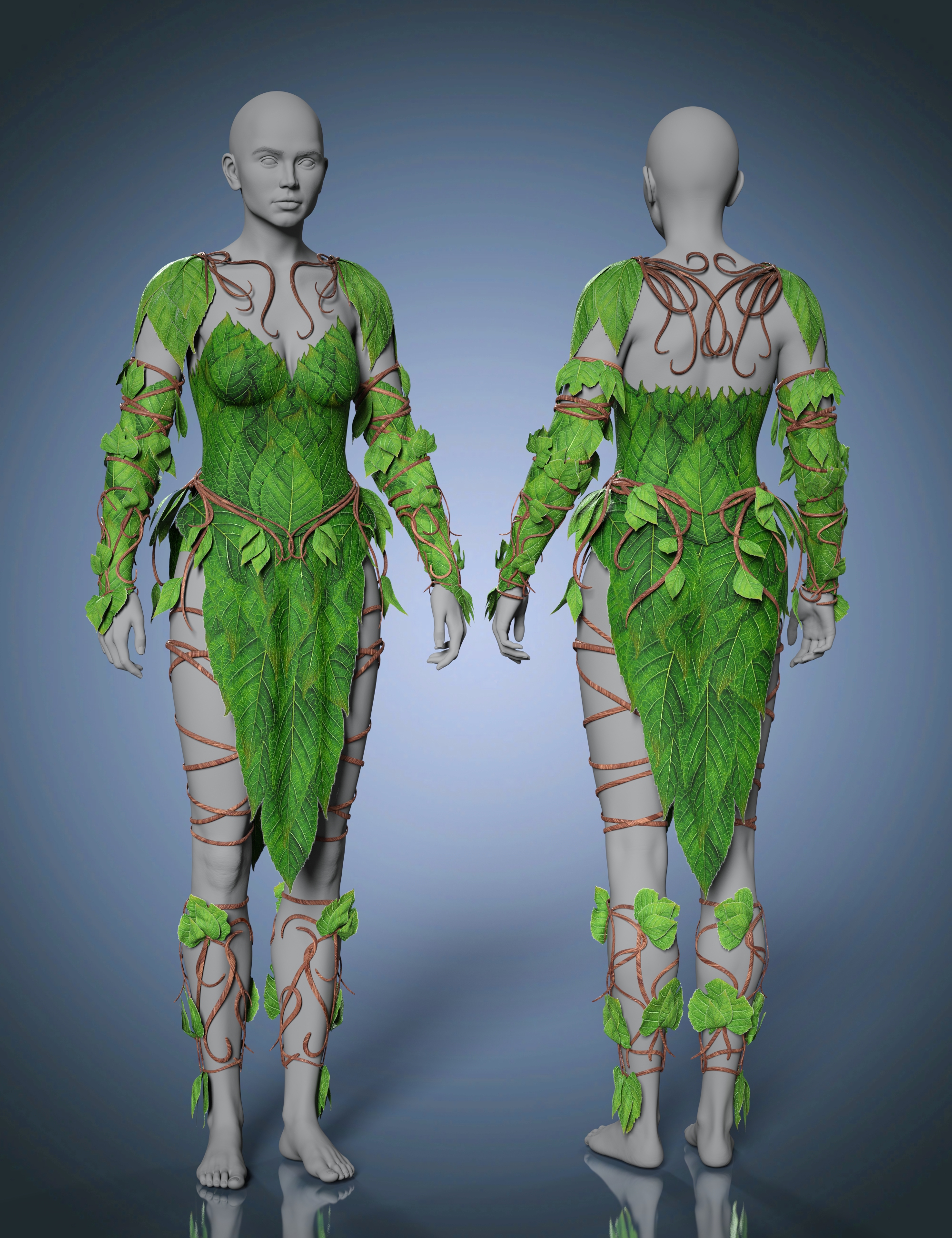 dForce The Faye Outfit for Genesis 9 | Daz 3D