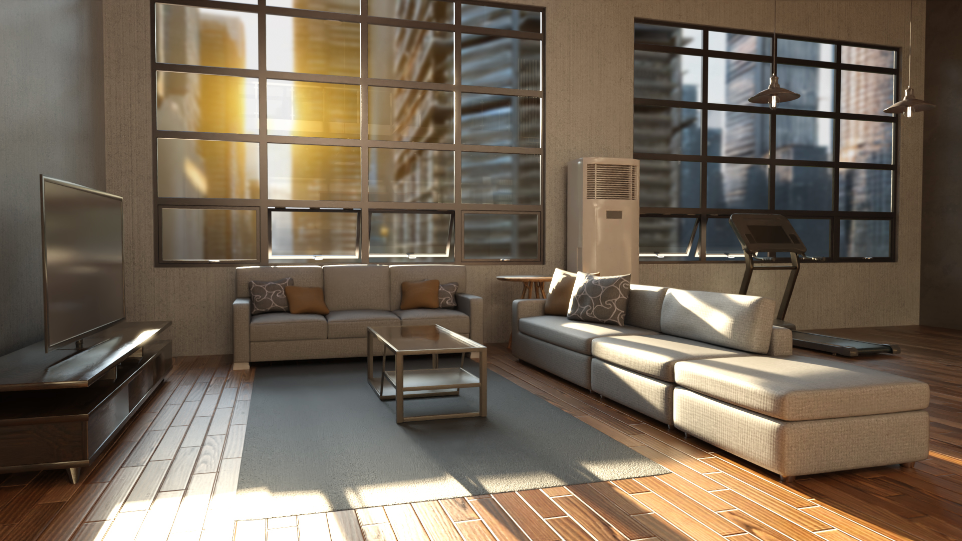 Urban Comfy House | Daz 3D