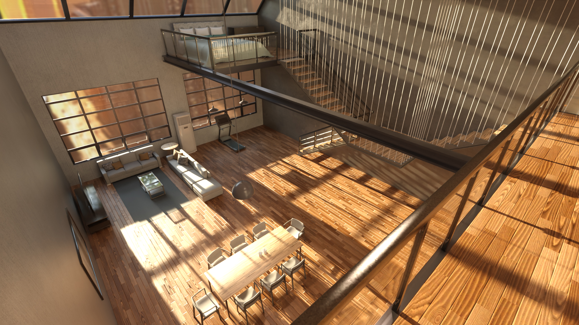 Urban Comfy House | Daz 3D