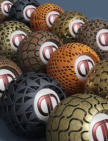 DD PBR Metal Screen Shaders for Iray Vol 3 | Daz 3D