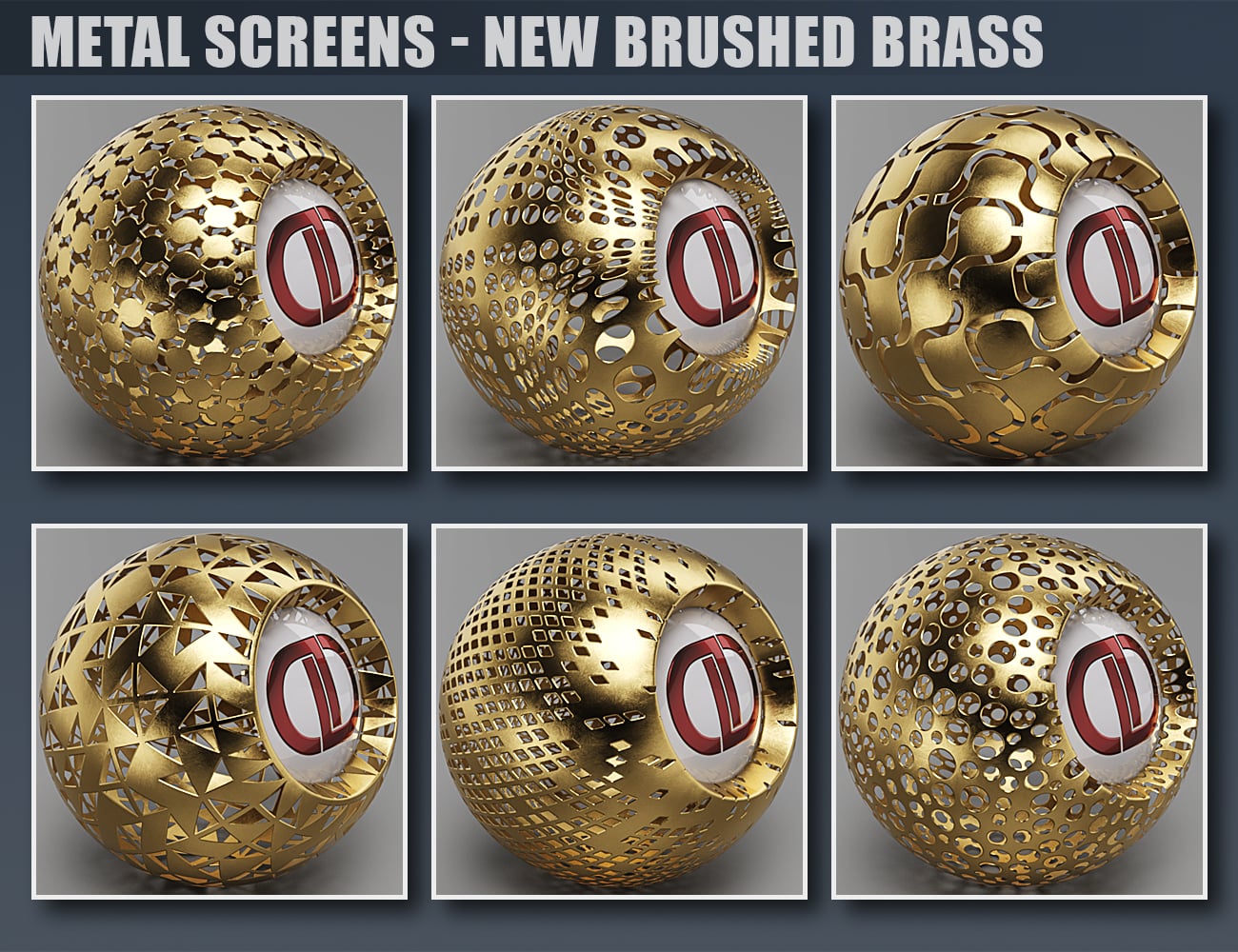 DD PBR Metal Screen Shaders for Iray Vol 3 | Daz 3D