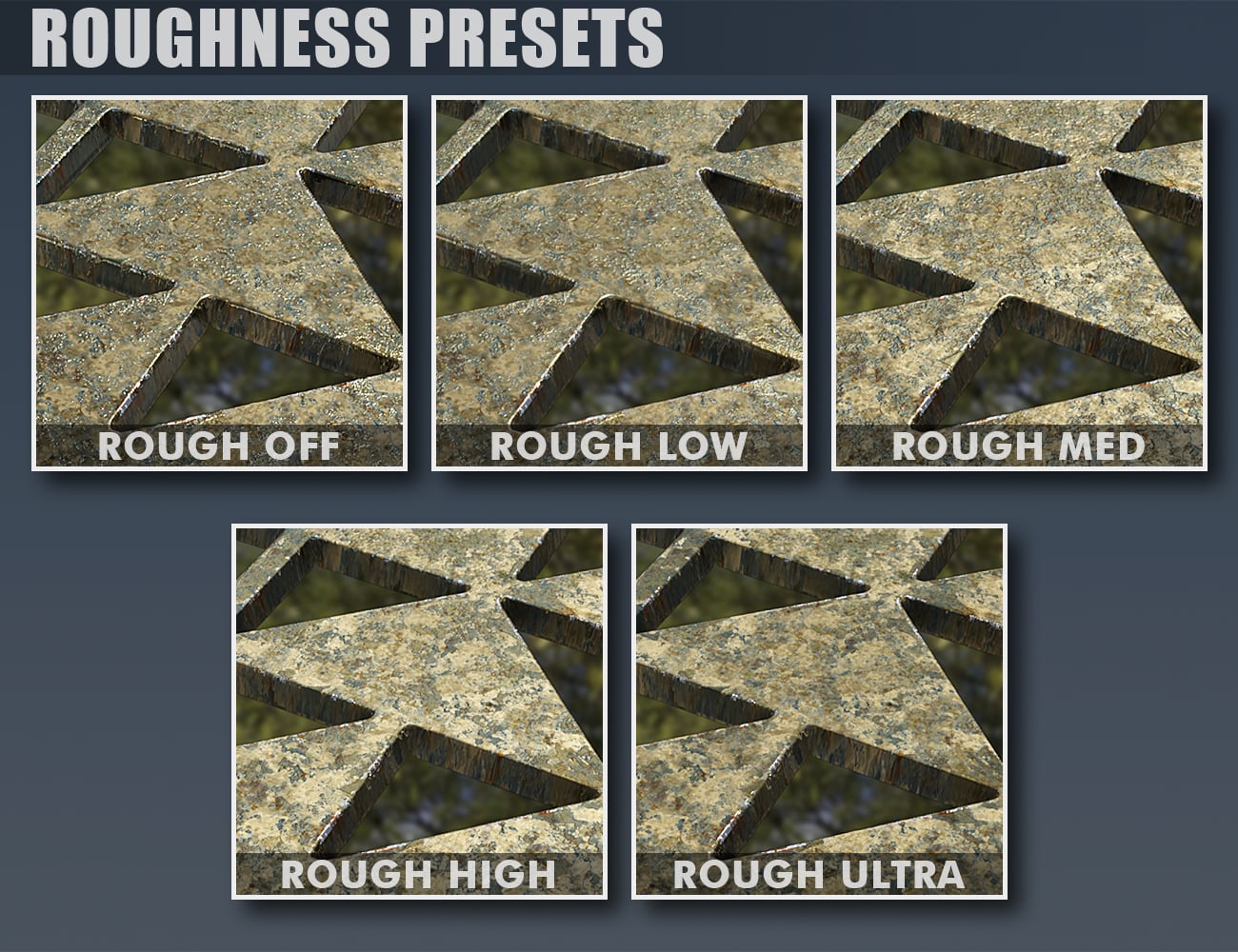 DD PBR Metal Screen Shaders for Iray Vol 3 | Daz 3D