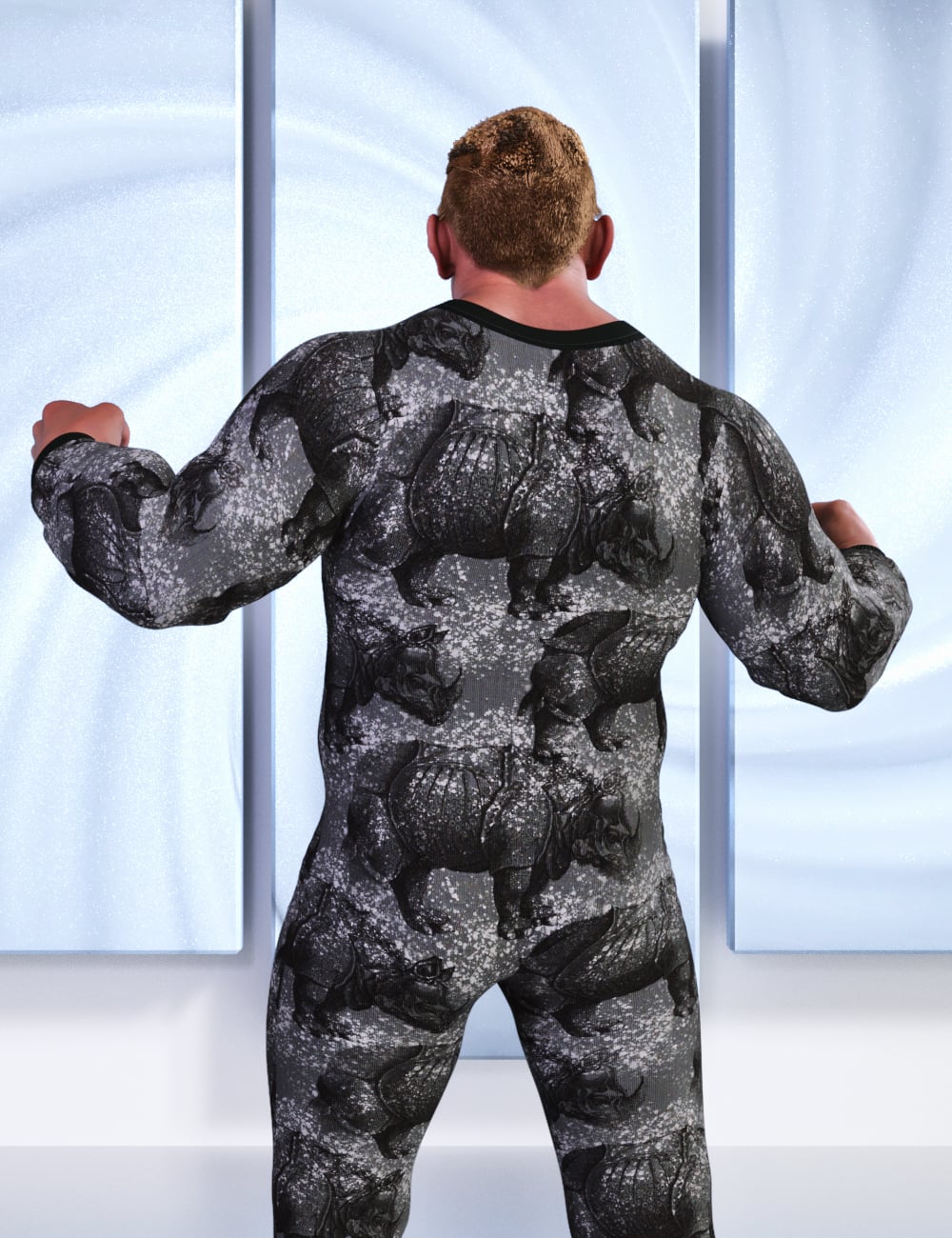 JMR dForce Simon Pajamas for Genesis 9 and 8 Males | Daz 3D