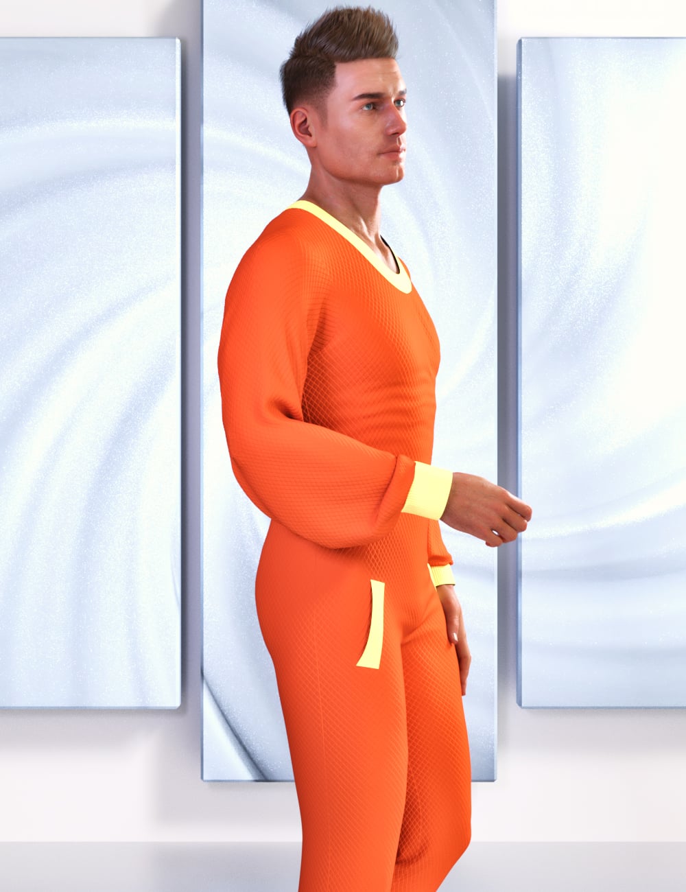 JMR dForce Simon Pajamas for Genesis 9 and 8 Males | Daz 3D