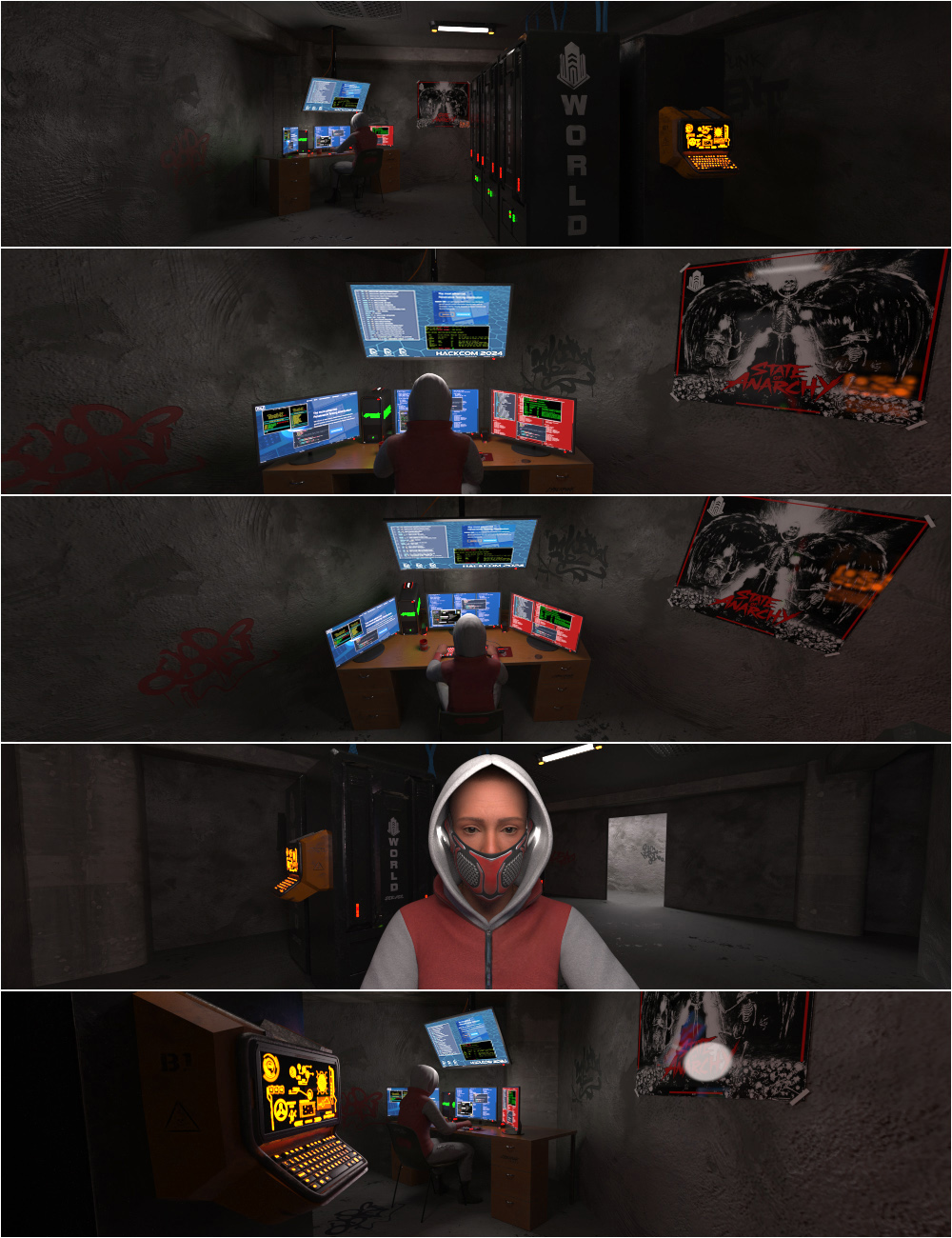 The Hacker Room | Daz 3D