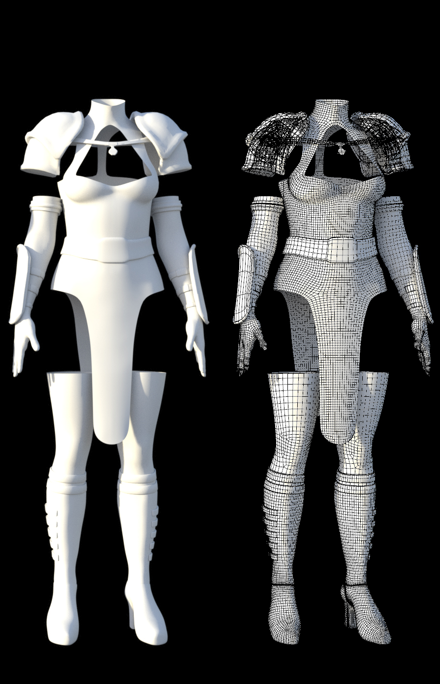 M3D dForce Sentinel Outfit for Genesis 9 | Daz 3D