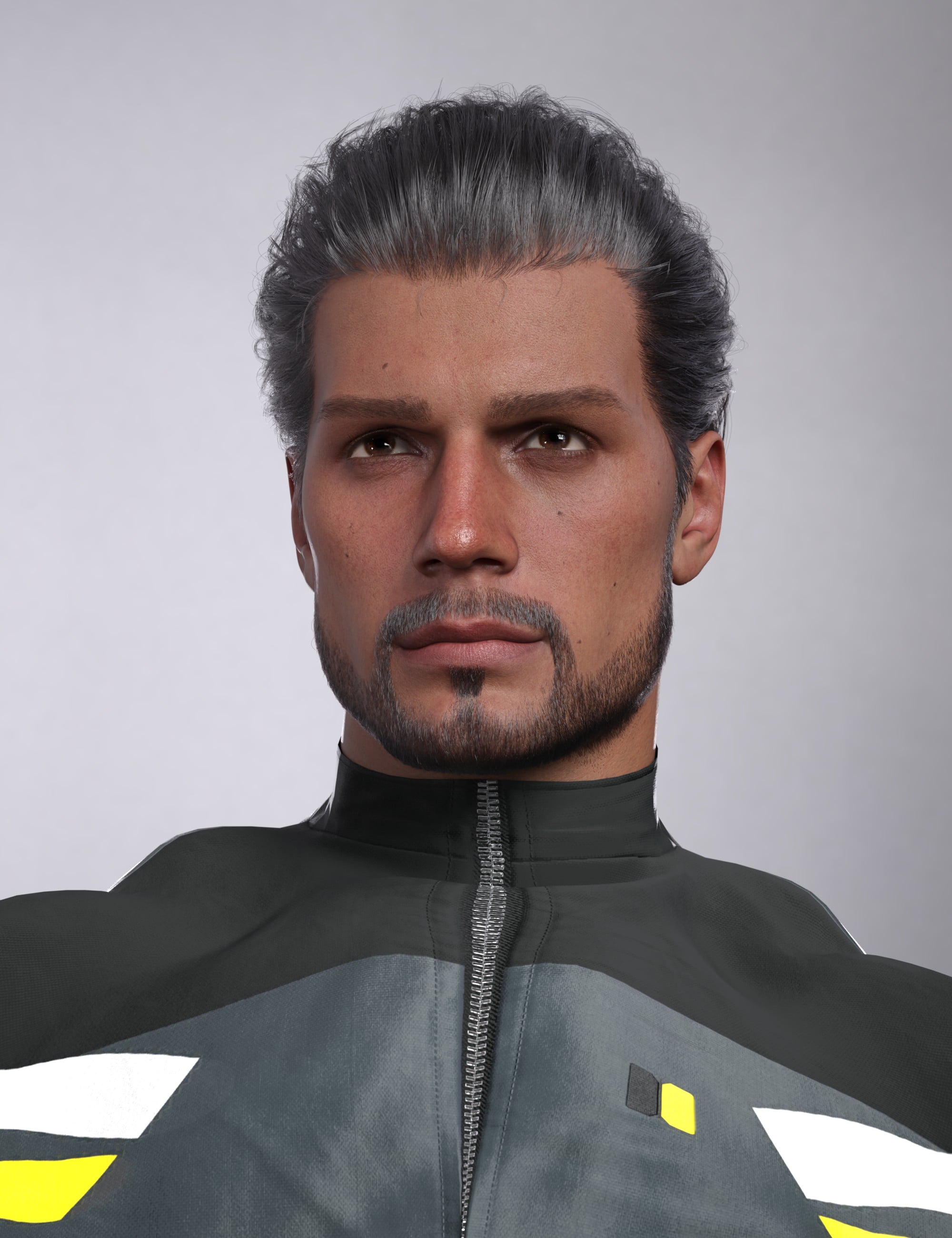 AK Beefcake Hair for Genesis 9 | Daz 3D