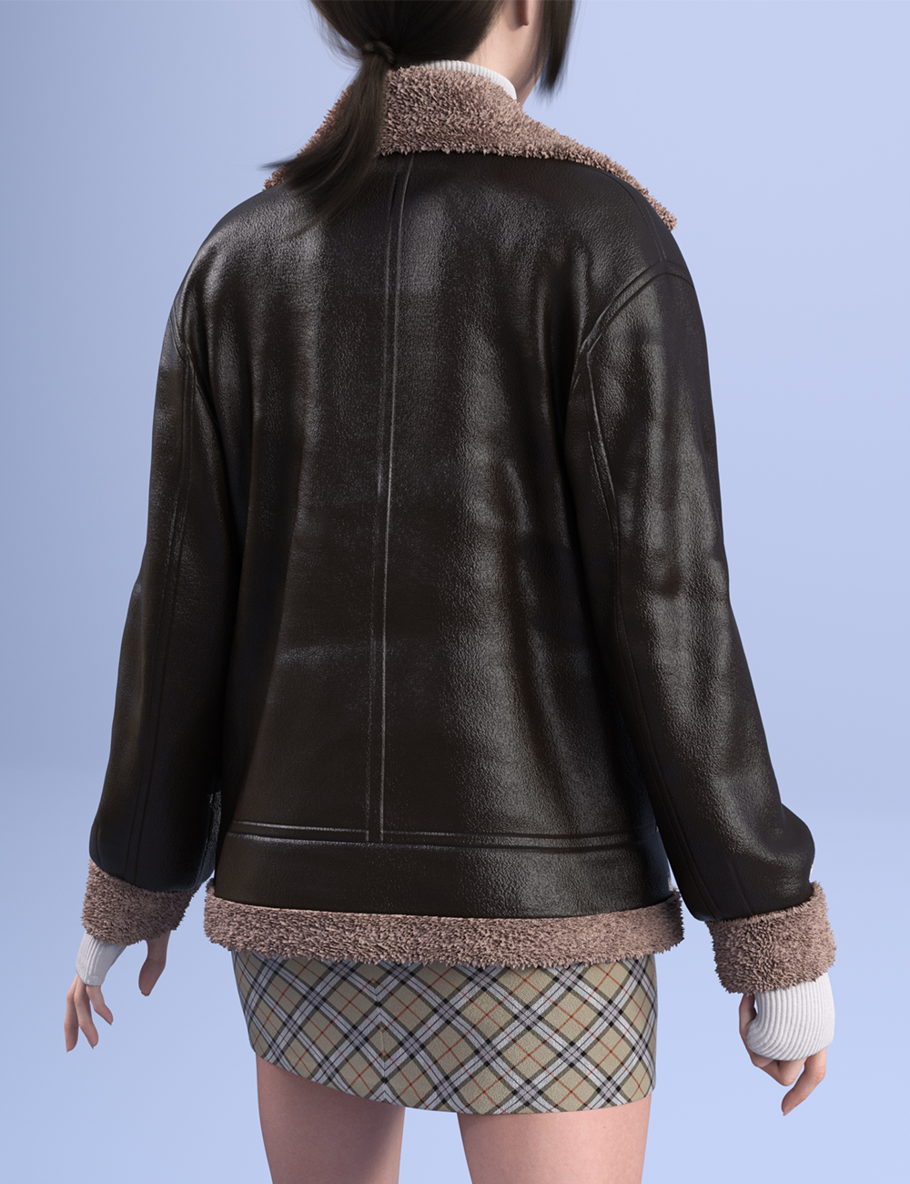 dForce HnC24 Mustang Jacket Outfit for Genesis 9 | Daz 3D
