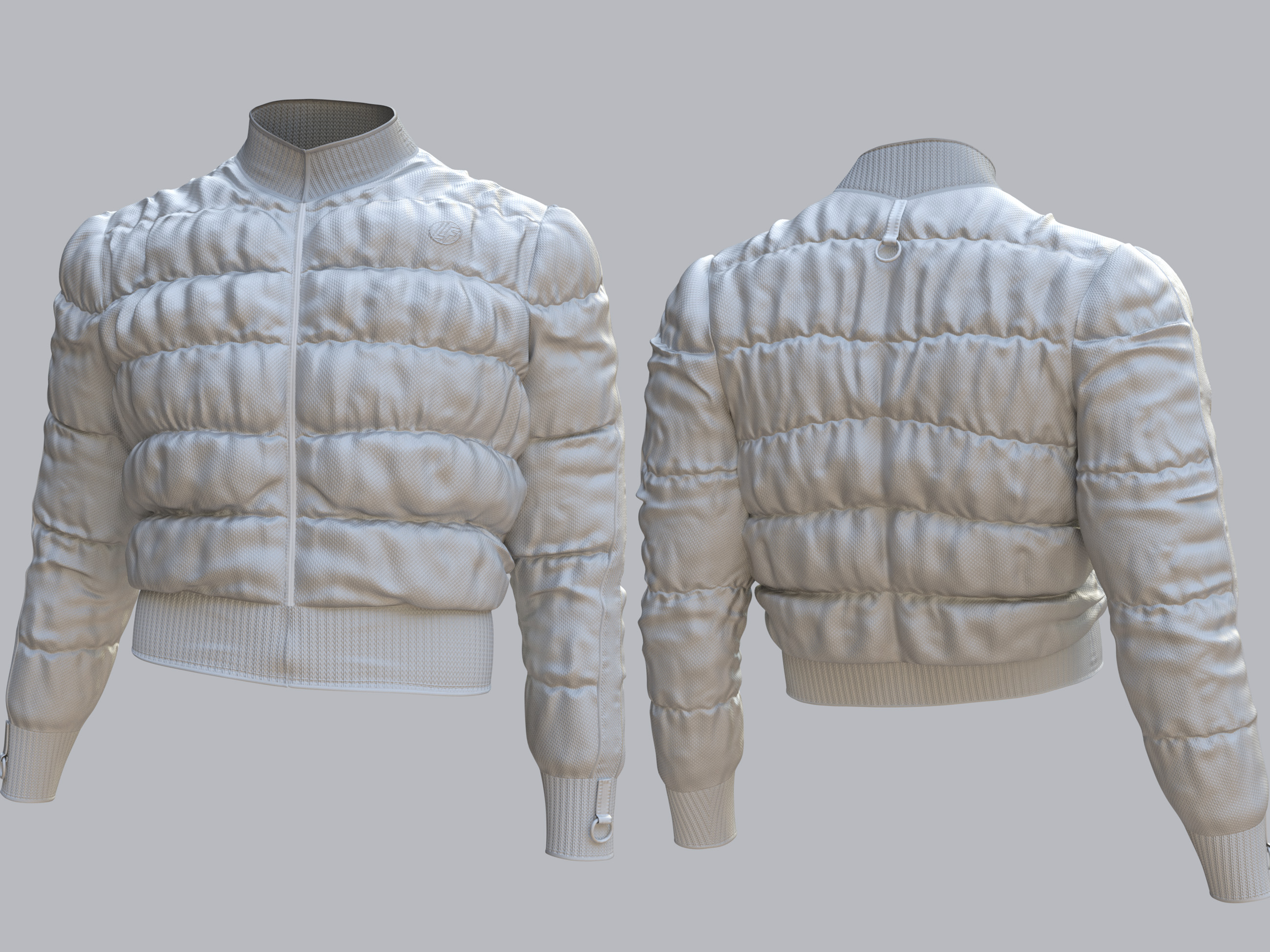 Boyfriend Puffer Jacket for Genesis 9 | Daz 3D