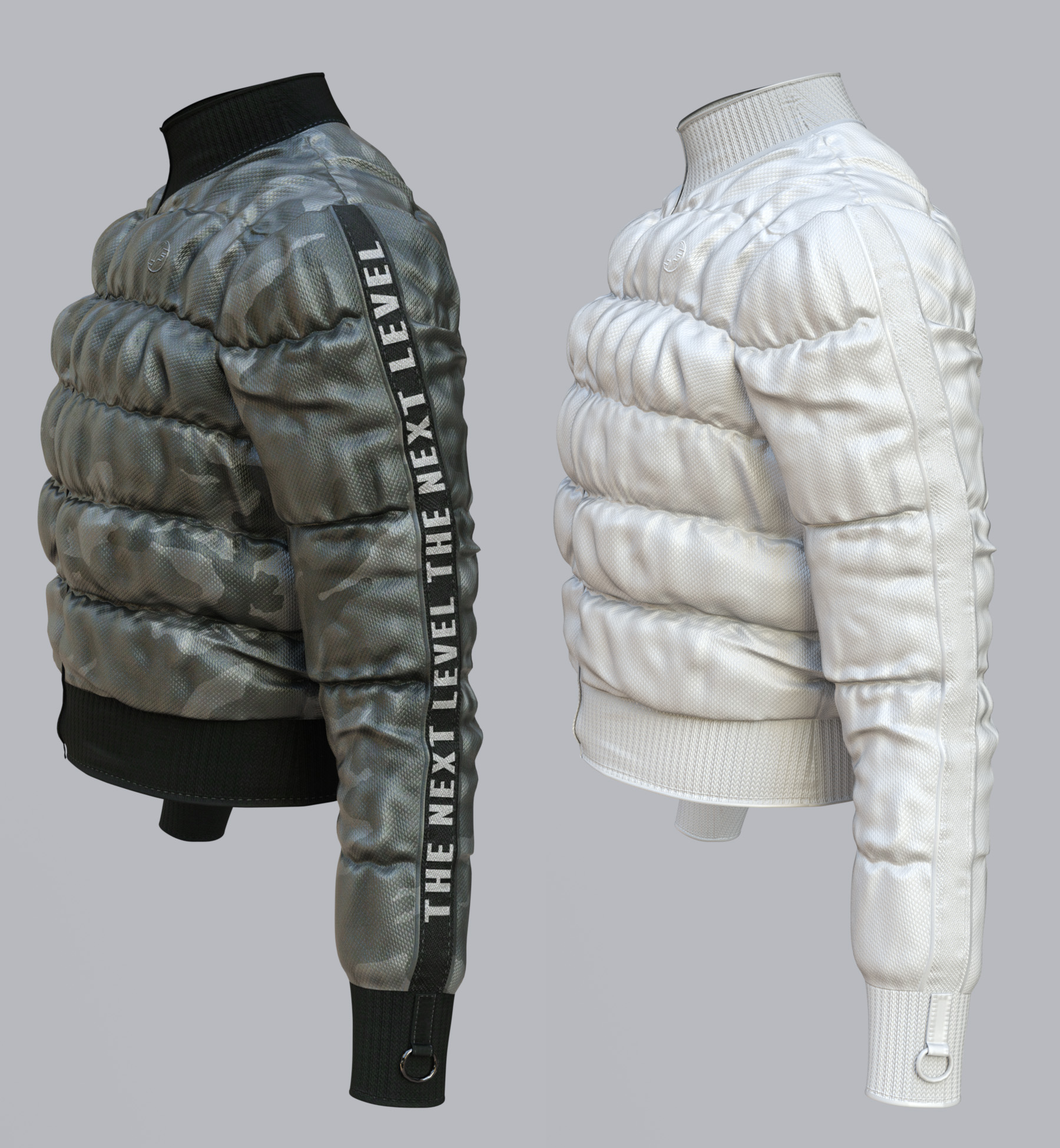 Boyfriend Puffer Jacket for Genesis 9 | Daz 3D