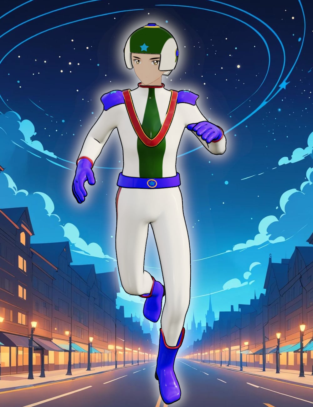 dForce SpaceWatchers Suit for G9 Toon | Daz 3D