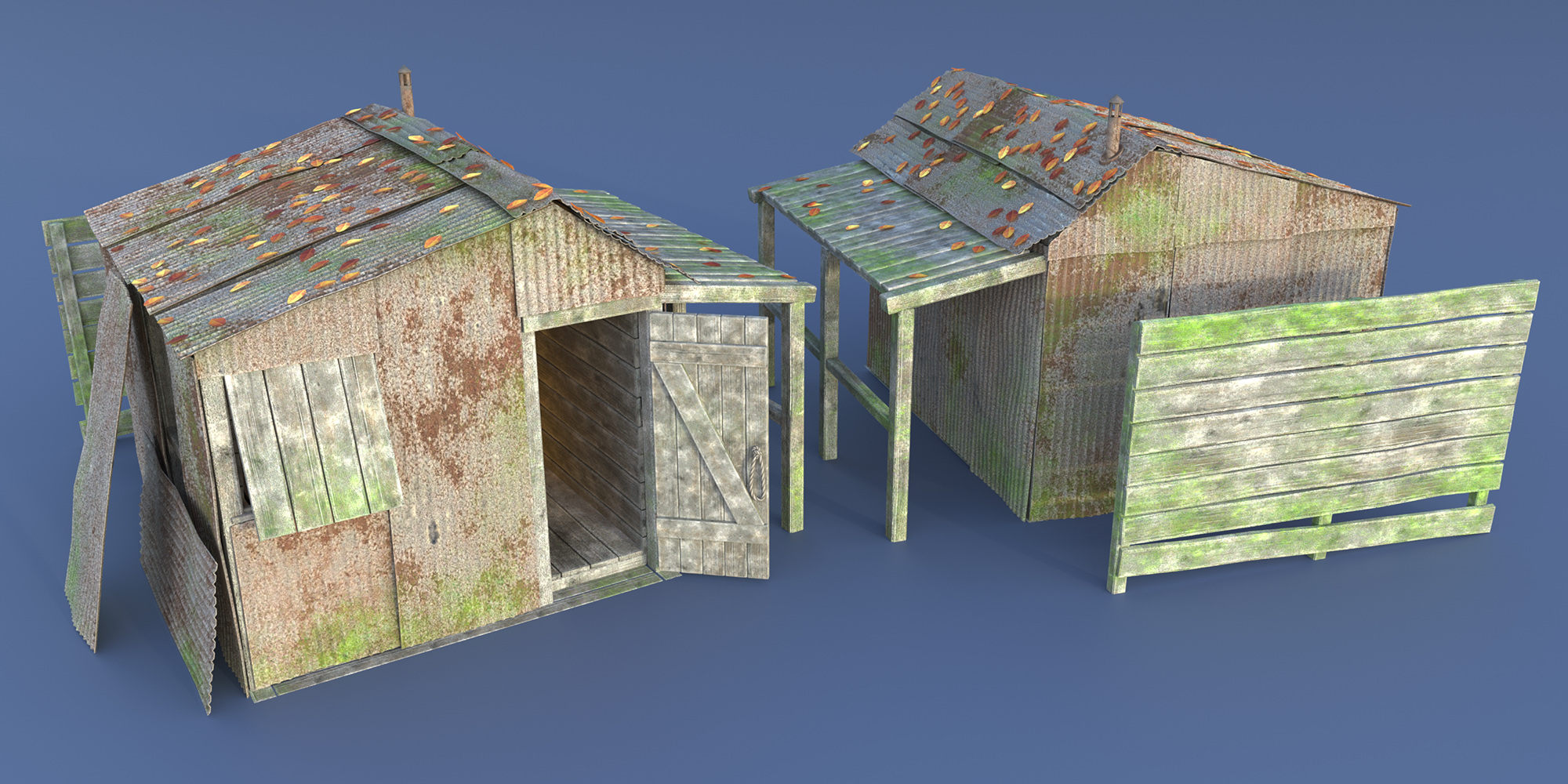 Backwater Shack and Props | Daz 3D