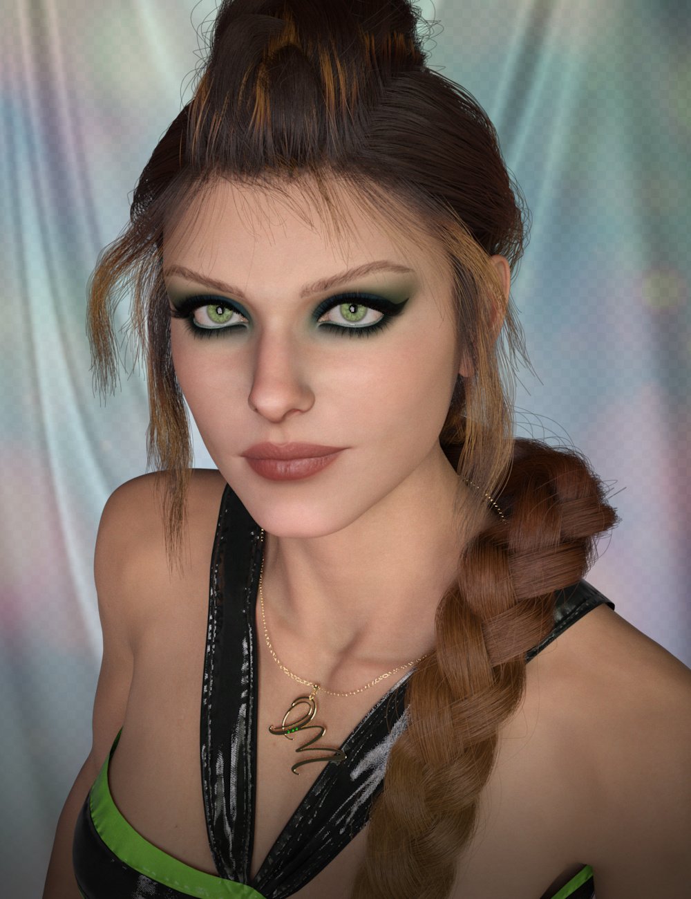 Touchable Morgan Add-On | Daz 3D