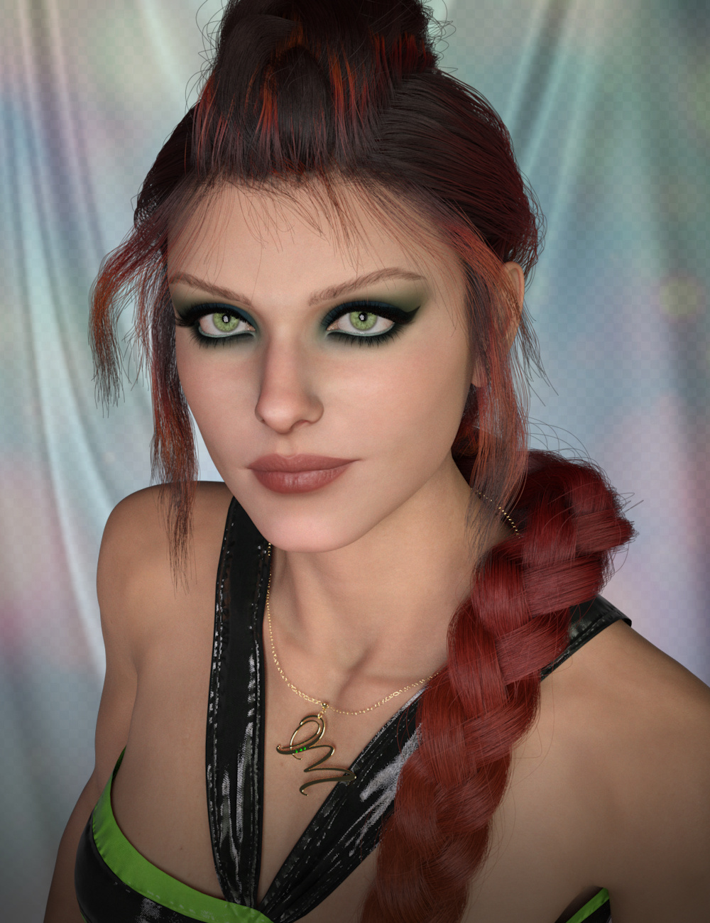 Touchable Morgan Add-On | Daz 3D