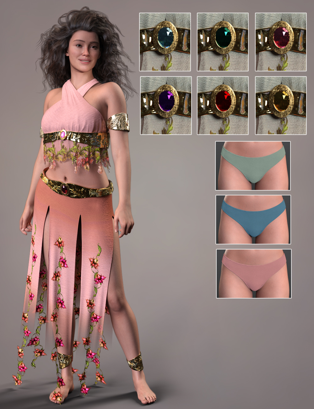 Diwata Fantasy Wear for Genesis 9 Female | Daz 3D