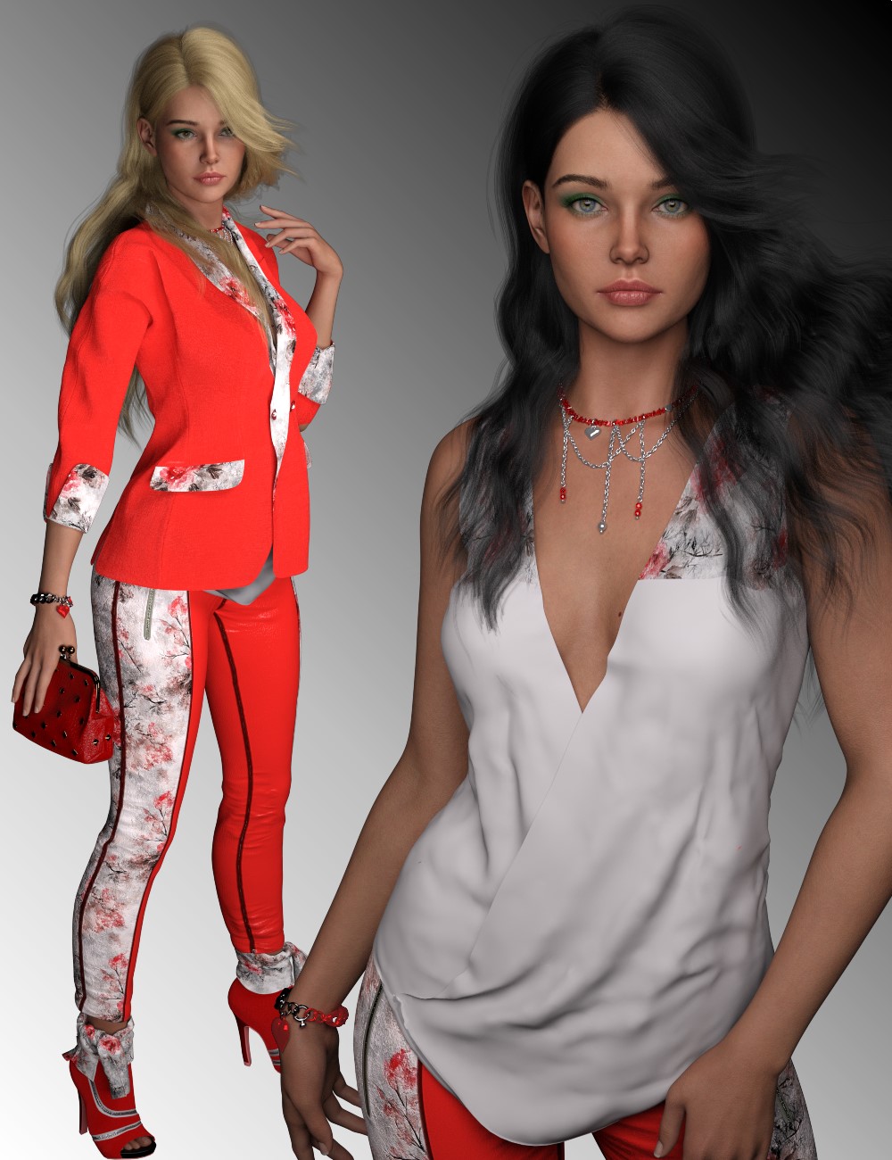 L3D Supreme Elaia Outfit | Daz 3D
