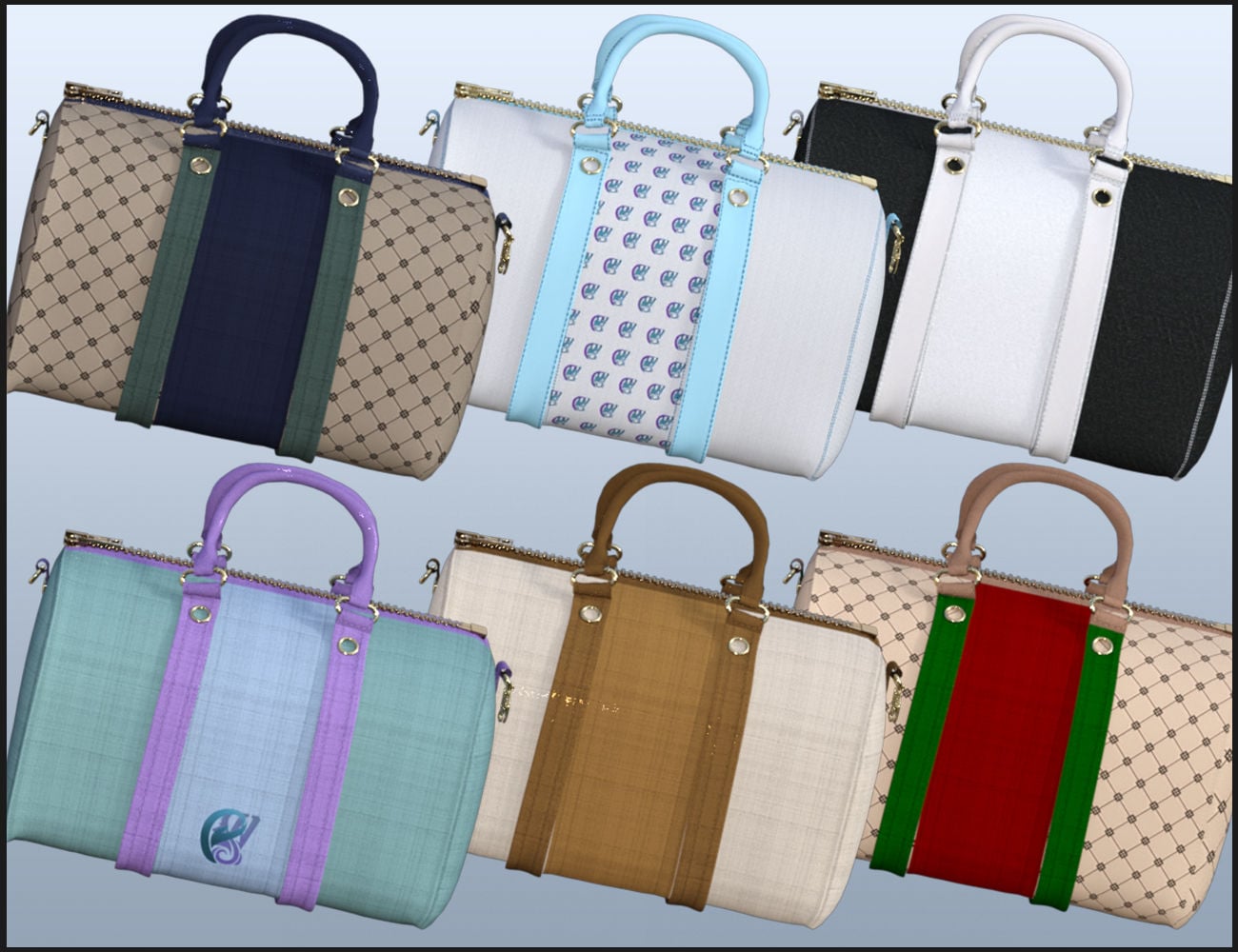 PGWD Purse Pack for Genesis 9 | Daz 3D