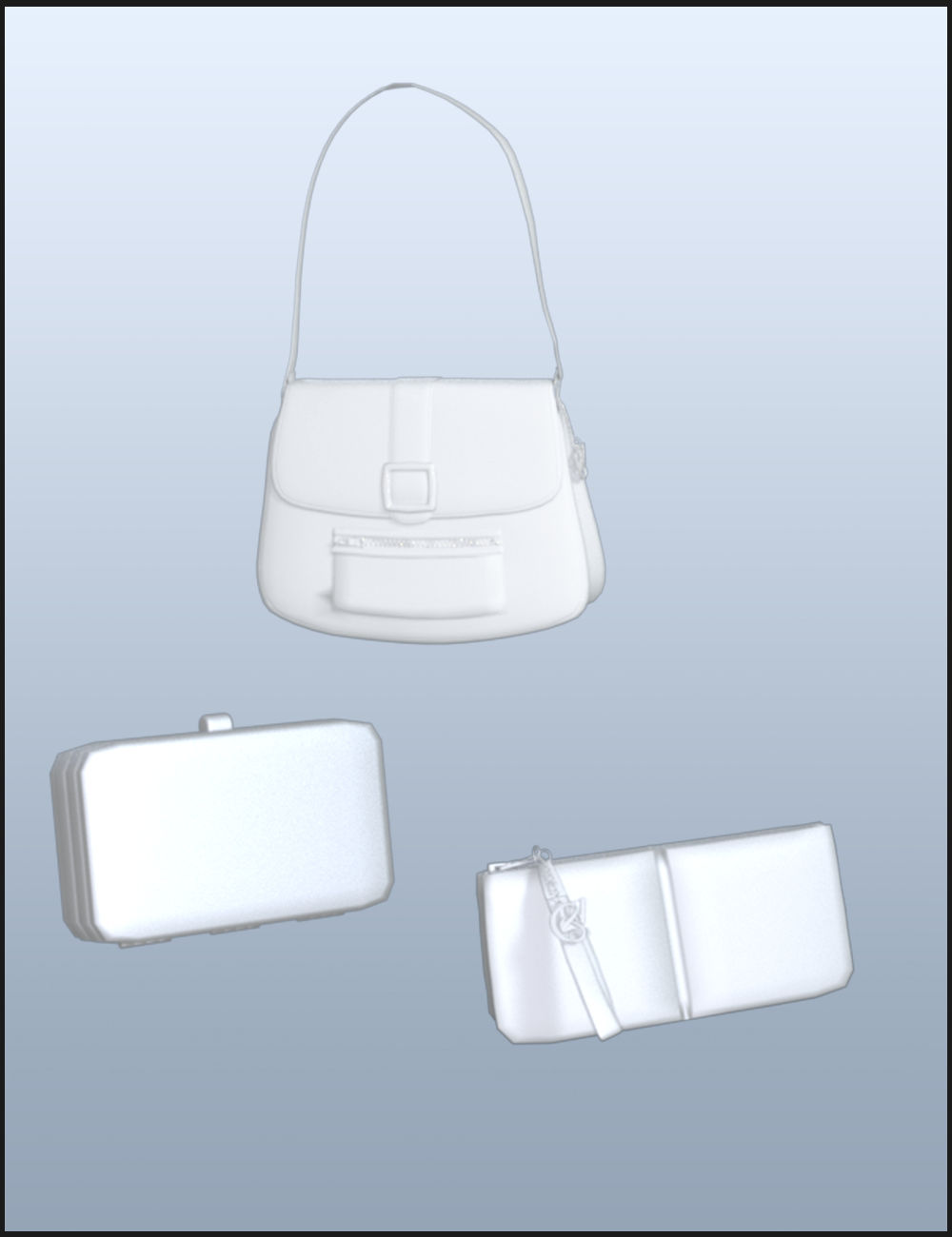 PGWD Purse Pack for Genesis 9 | Daz 3D
