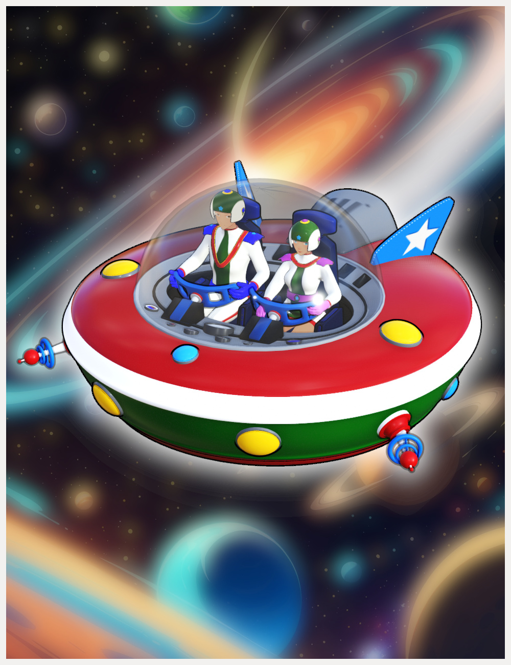 SpaceWatchers Bundle | Daz 3D